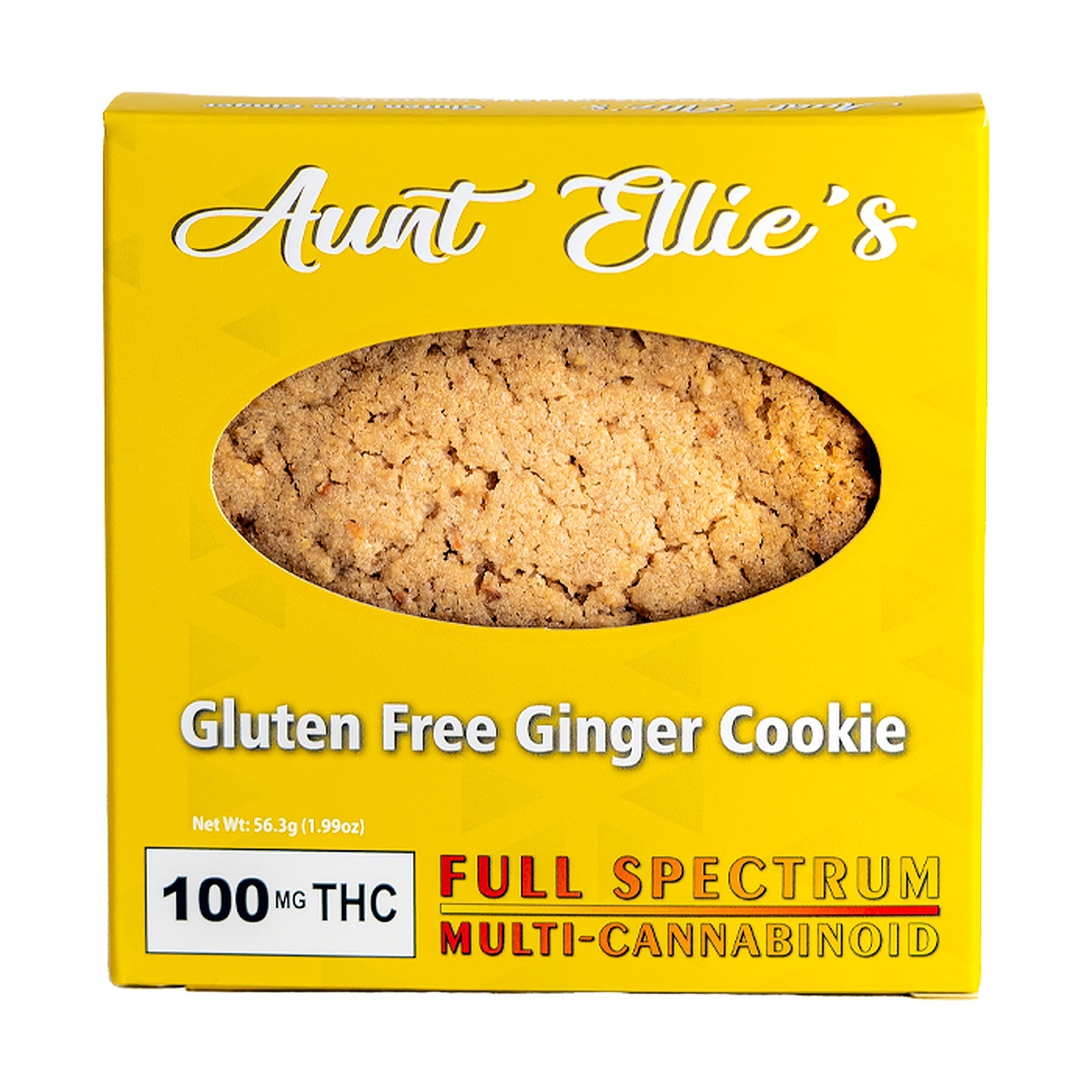 Aunt Ellie's: Aunt Ellie's - Ginger Cookie (GF) [100mg] | Leafly