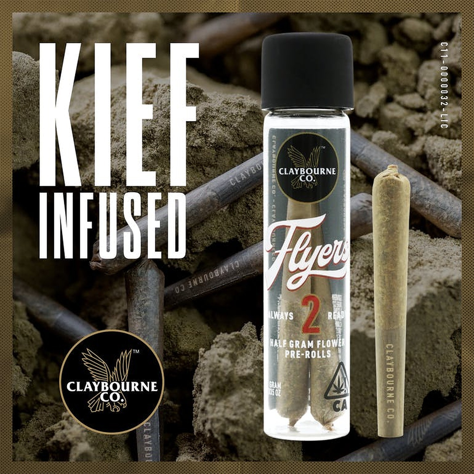 Claybourne Co.: Super Lemon MAC (1g) - Flyers Pre-Rolls | Leafly