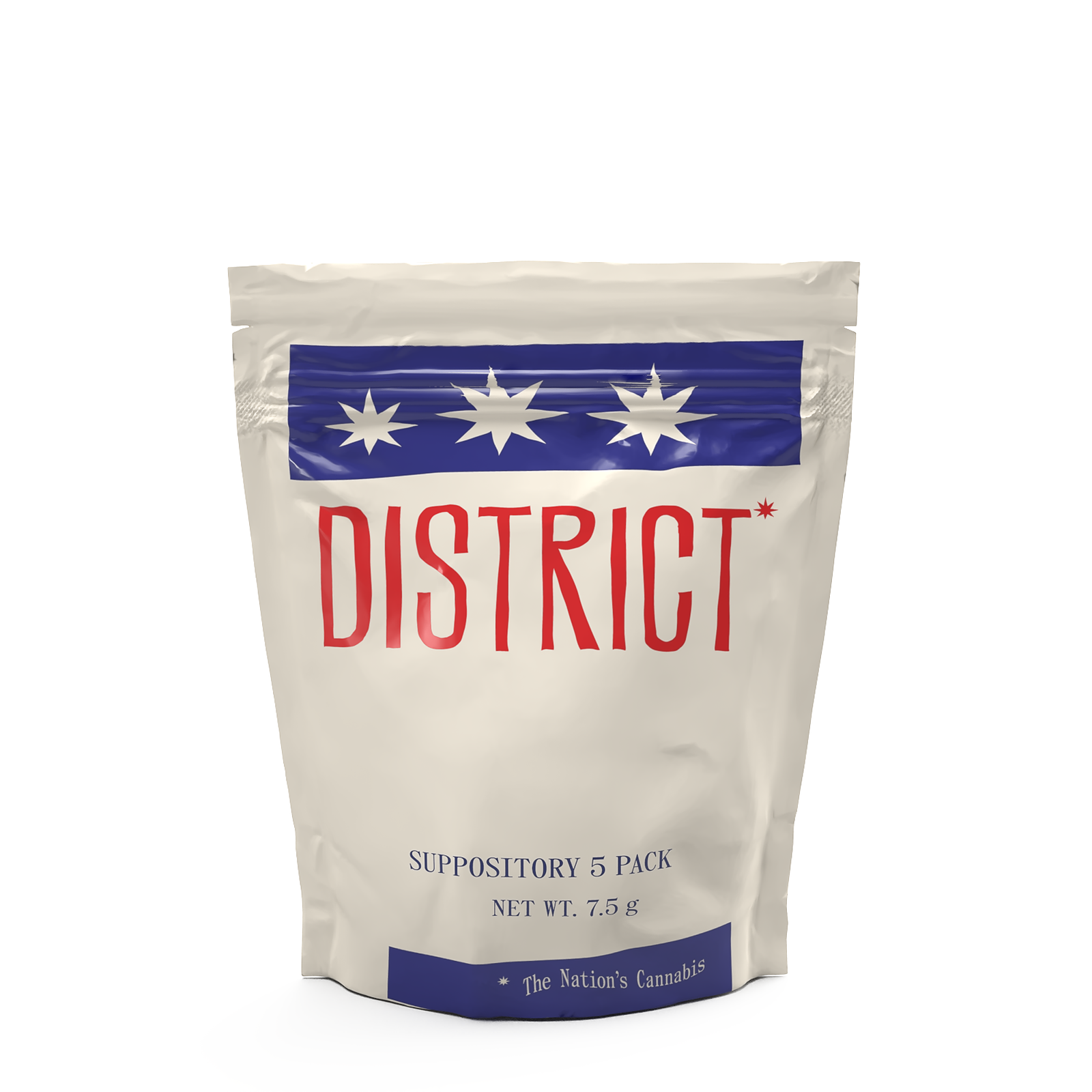 District Cannabis: Suppository -50mg THC (5 Pack) | Leafly