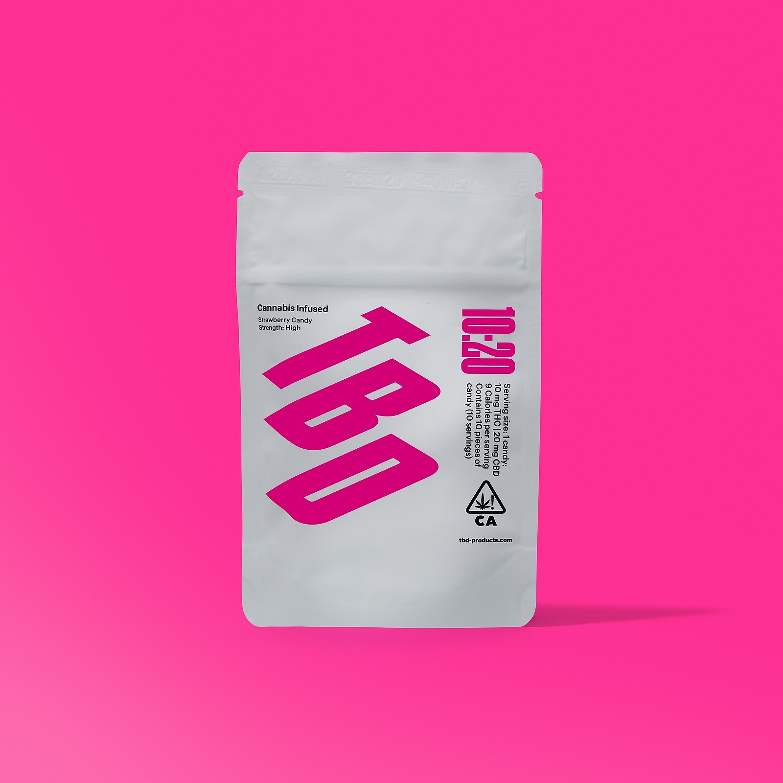 TBD: TBD Cannabis Infused Strawberry Candy 10:20 | Leafly