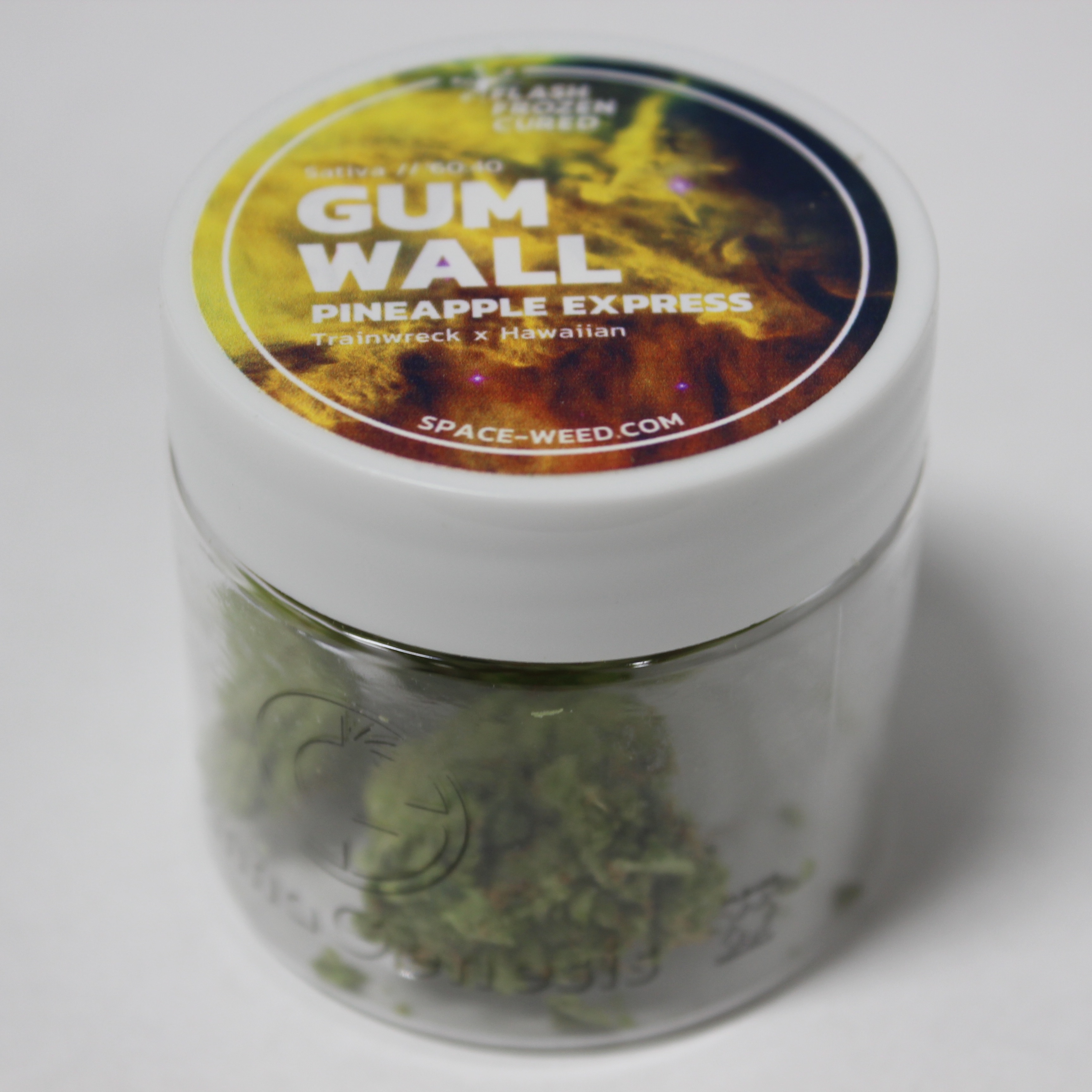 Space Weed by CannaGenesis: Gum Wall | Flash Frozen Cured | Leafly