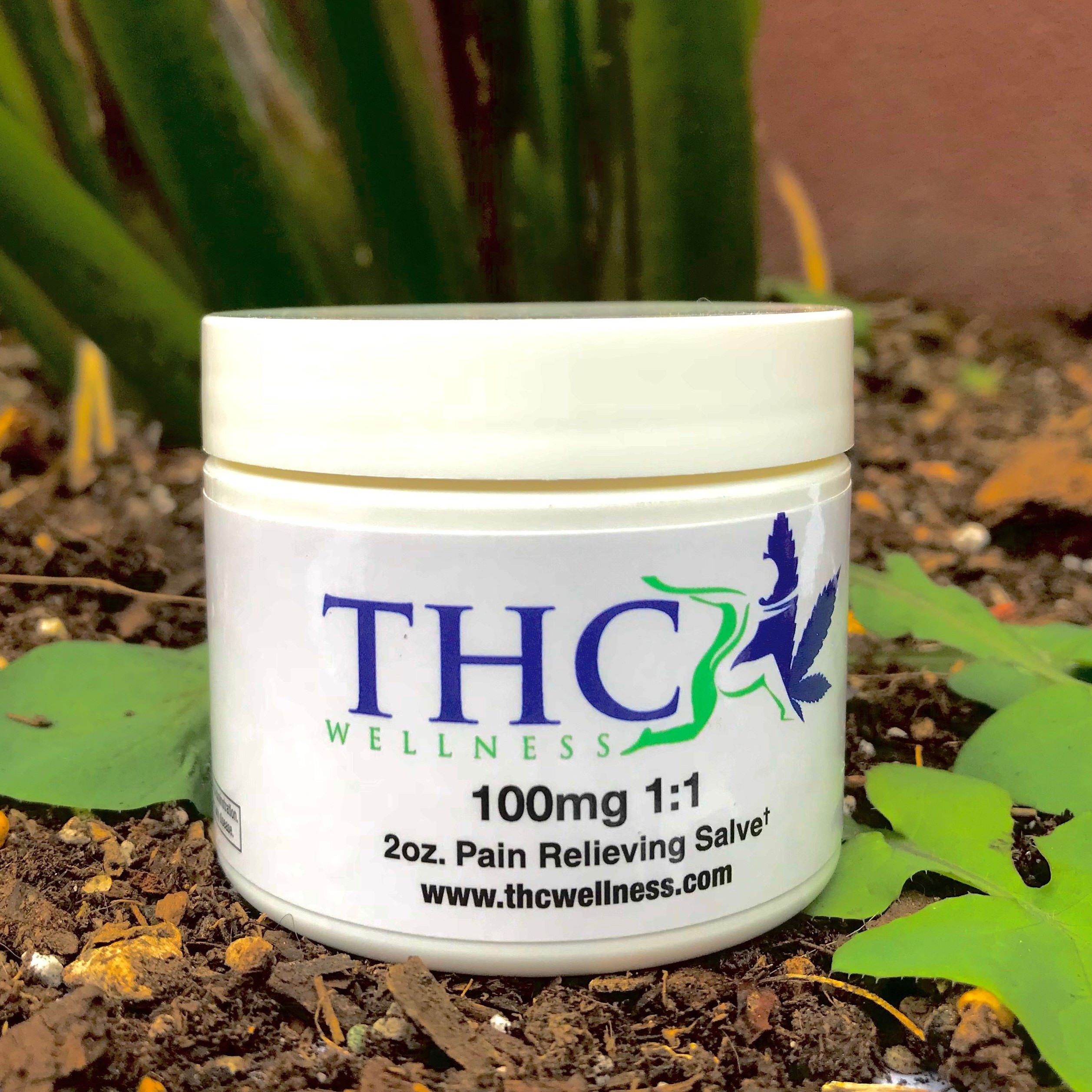 THC Wellness: THC Wellness THC:CBD-Rich 1:1 100mg Topical Salve | Leafly