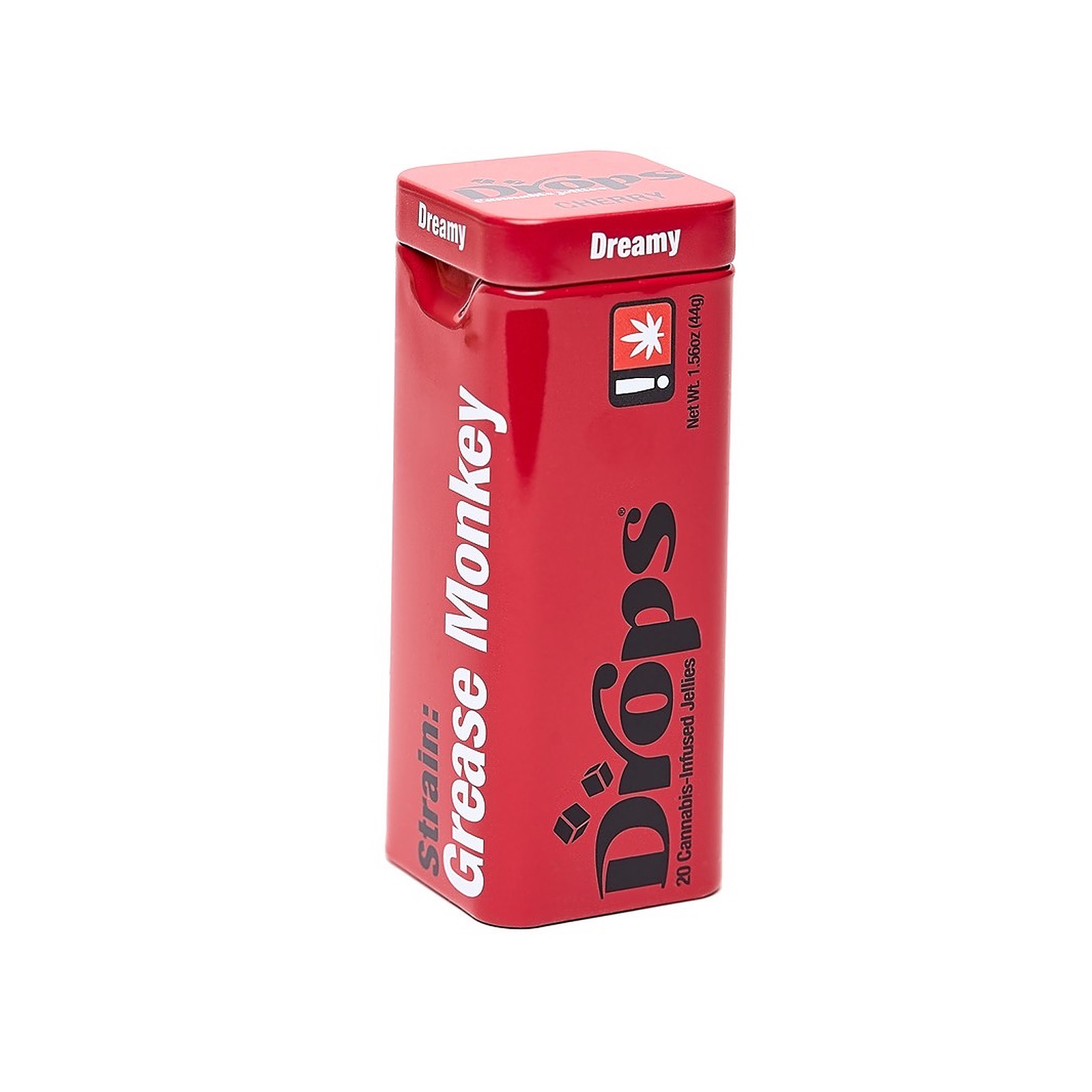 Drops: Cherry Jellies 100mg THC | 20-pack | Leafly