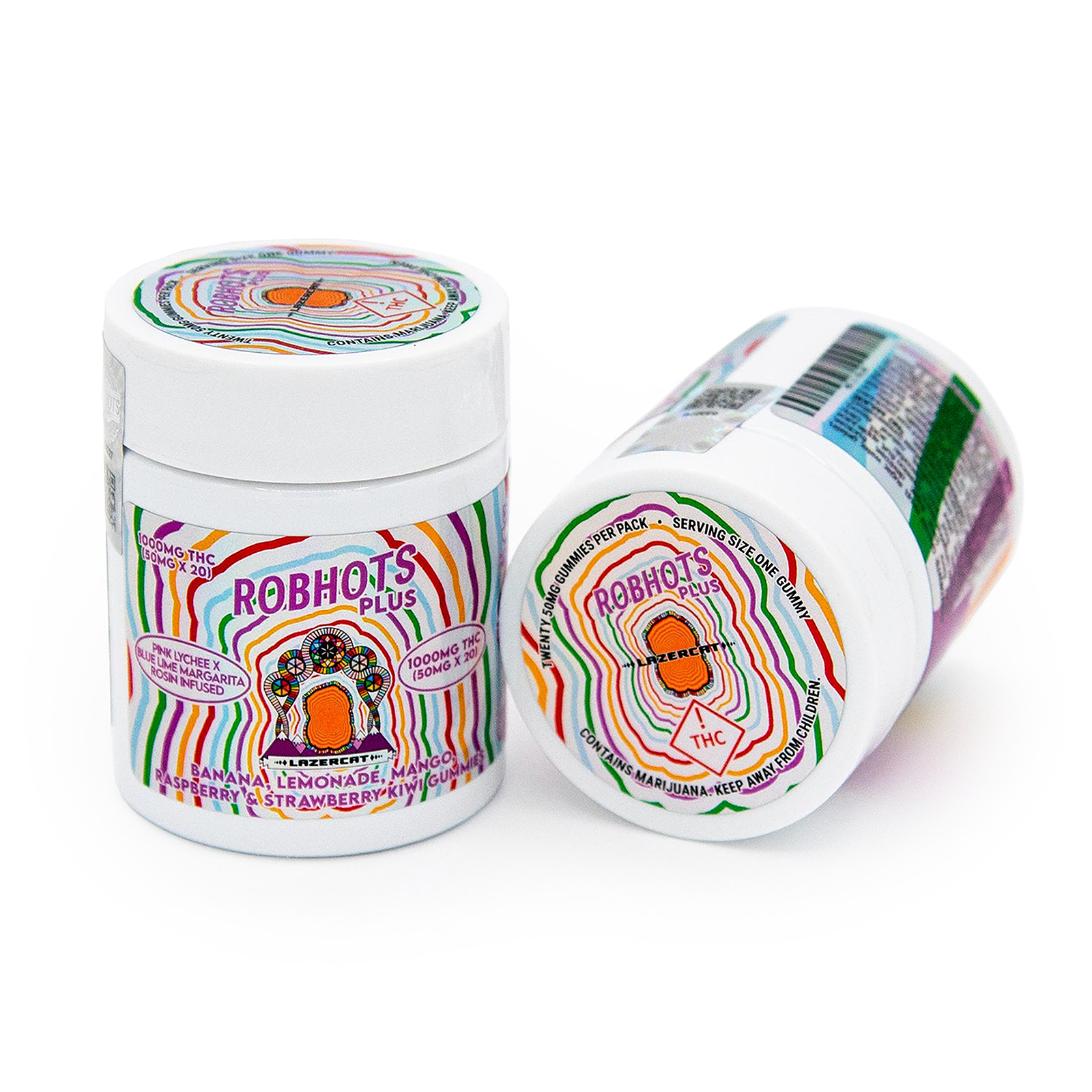 Robhots Edibles: ROBHOTS Collaboration Gummies | MED | Lazercat Rosin ...