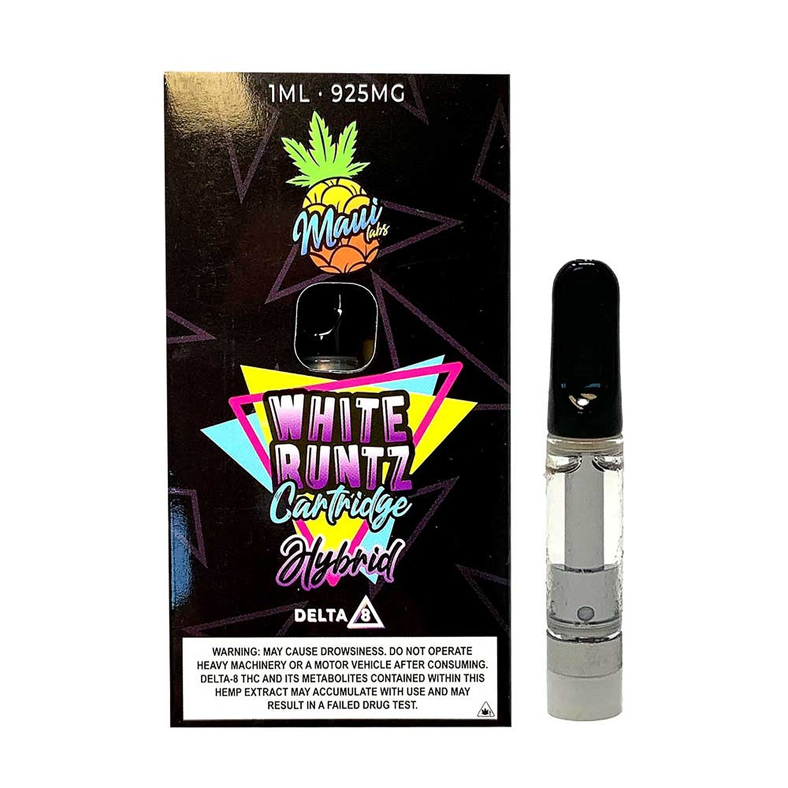 Maui Labs Delta - 8: Maui Labs White Runtz Delta 8 510 Cartridge | Leafly