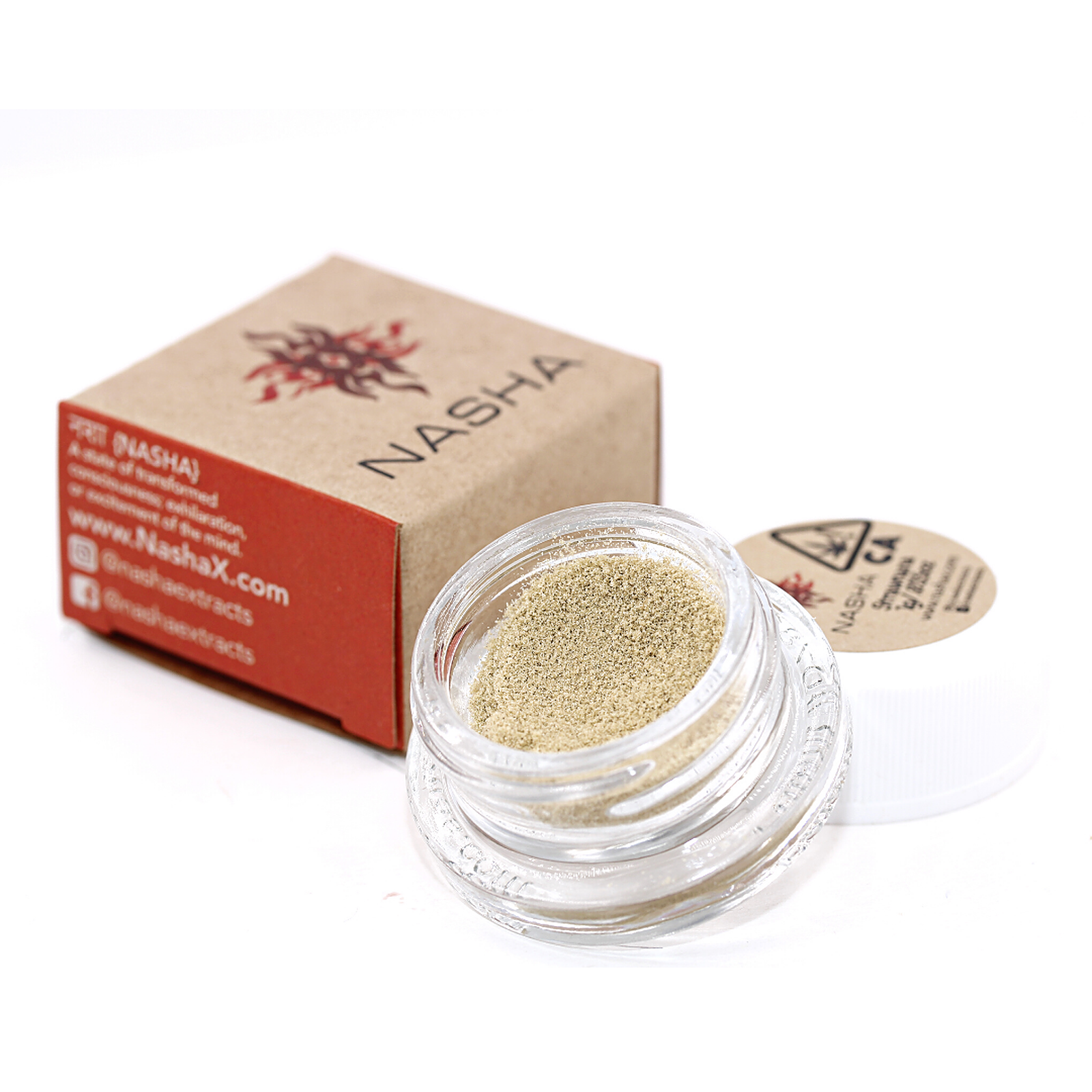 NASHA: Strawnana Orange Powder Hash | Leafly