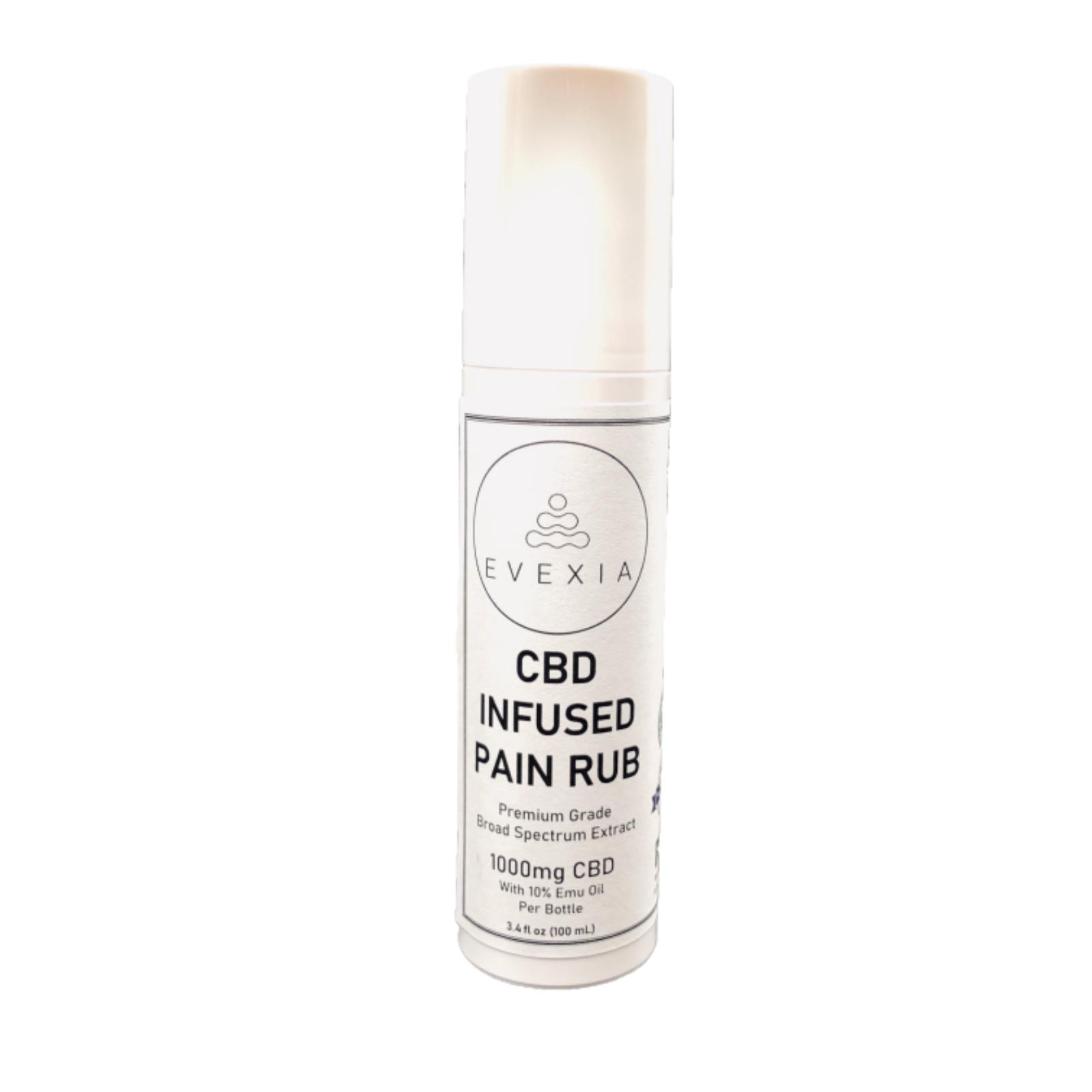 Evexia CBD: PAIN RUB - 1000MG FULL SPECTRUM CBD | Leafly