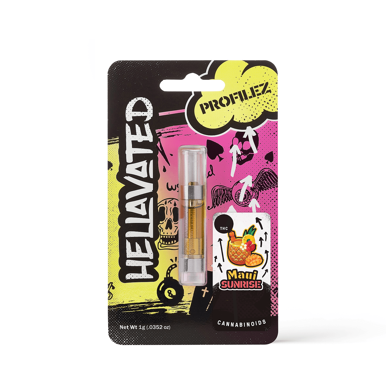 Hellavated: Maui Sunrise Profilez Cartridge 1g | Leafly