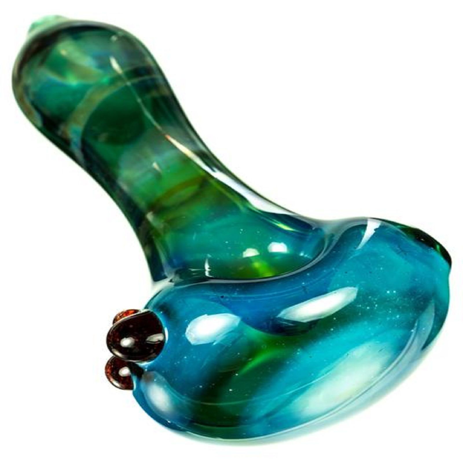 Stash Lab Technologies: "Cloudy Green" Spoon Pipe | Leafly