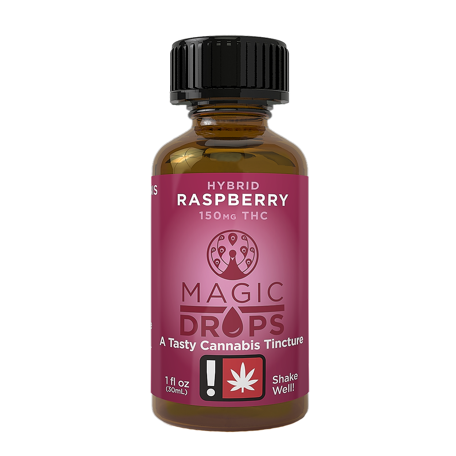 Magic Number: Hybrid Raspberry Magic Drops 150mg | Leafly