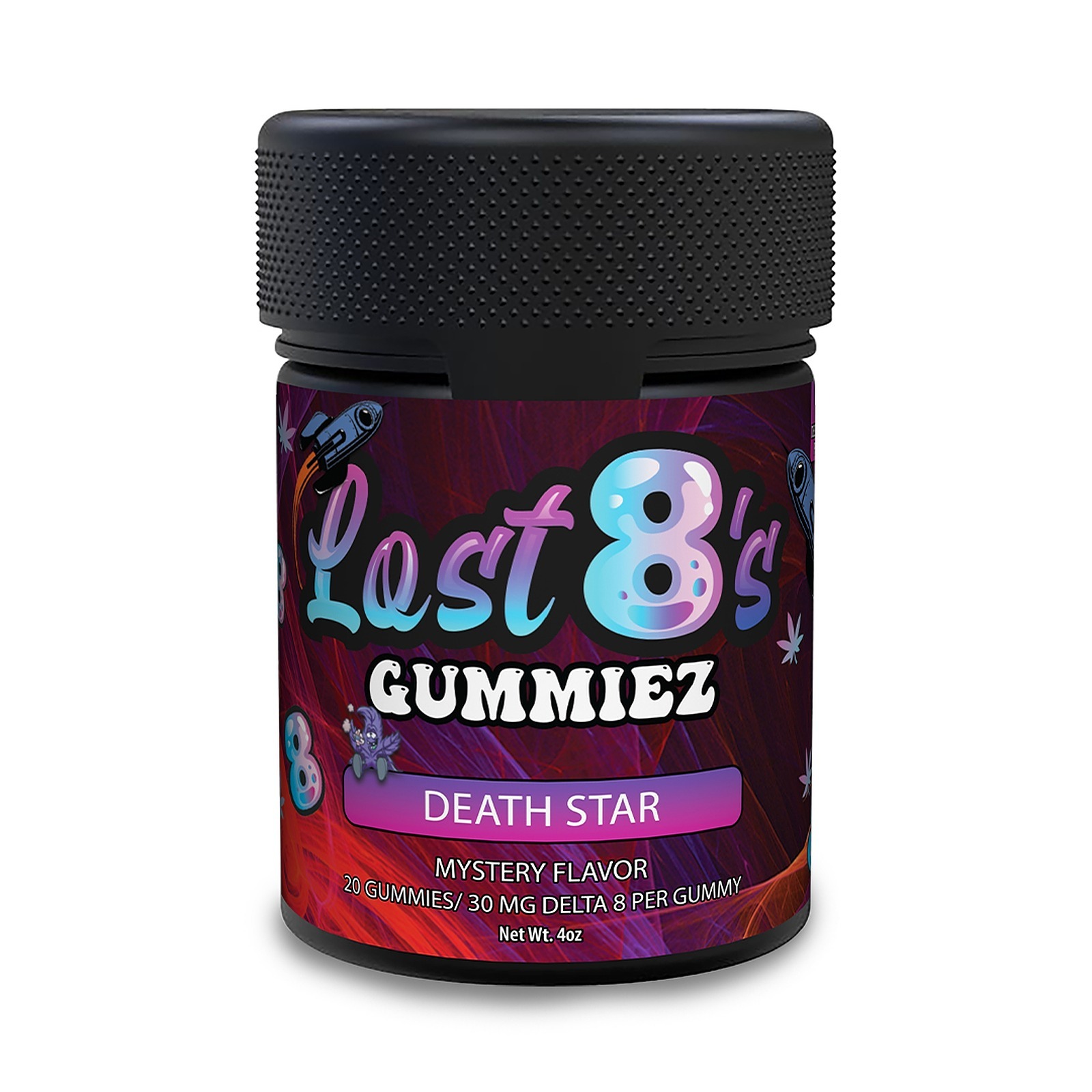 Lost8's: Death Star - Delta 8 THC Gummies (Mystery Flavor) | Leafly