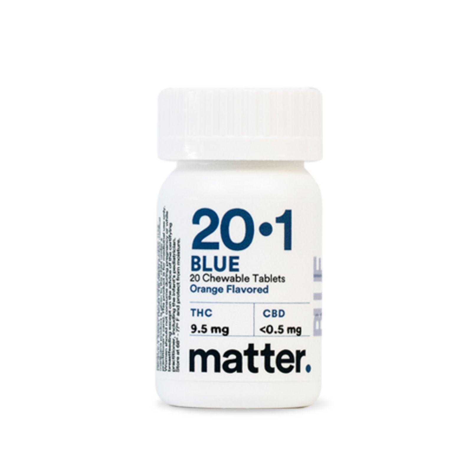 matter.: NY Blue 20:1 Chewable Tablets | Orange Flavor | Leafly