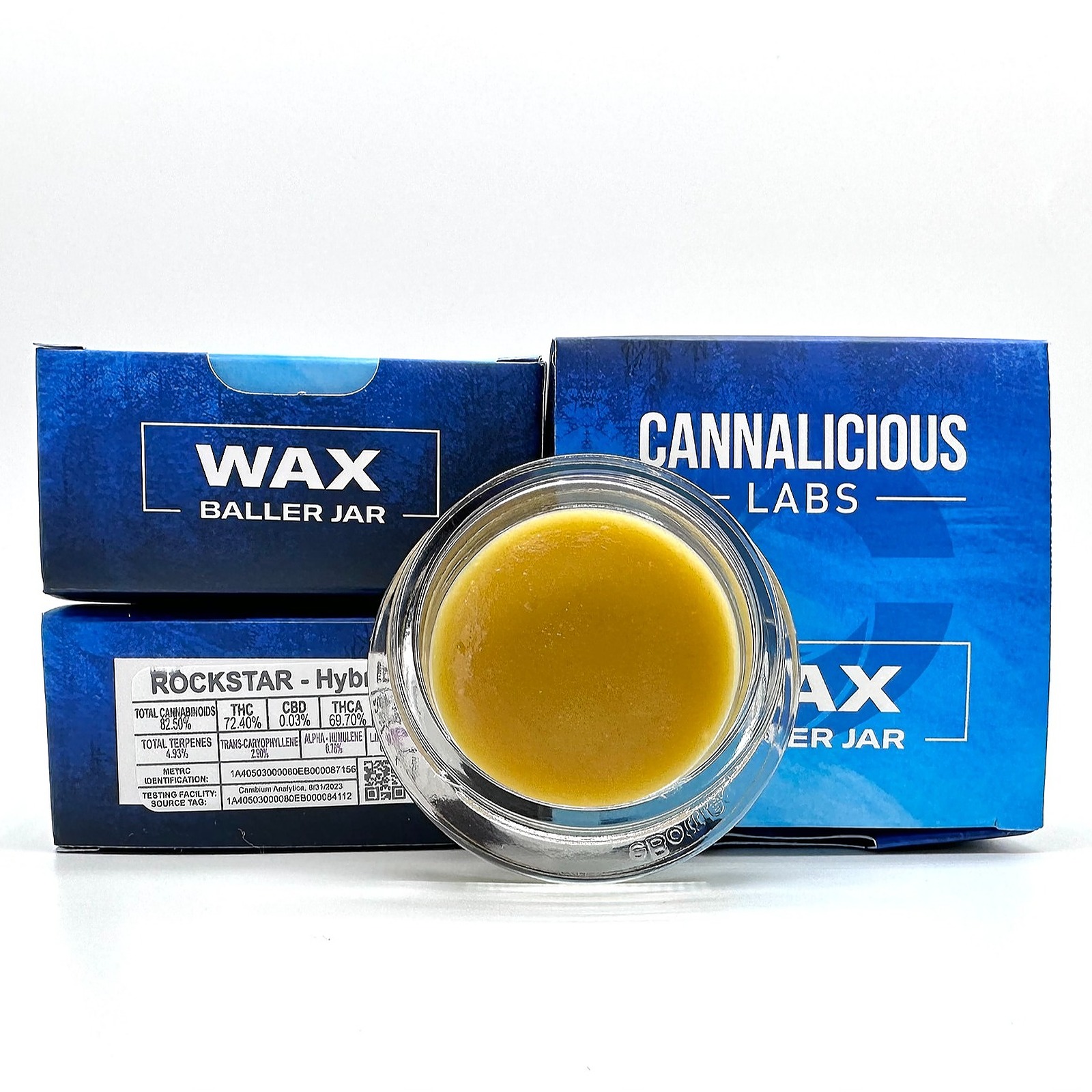 Cannalicious Labs: Rockstar Wax Baller Jar - Hybrid | Leafly