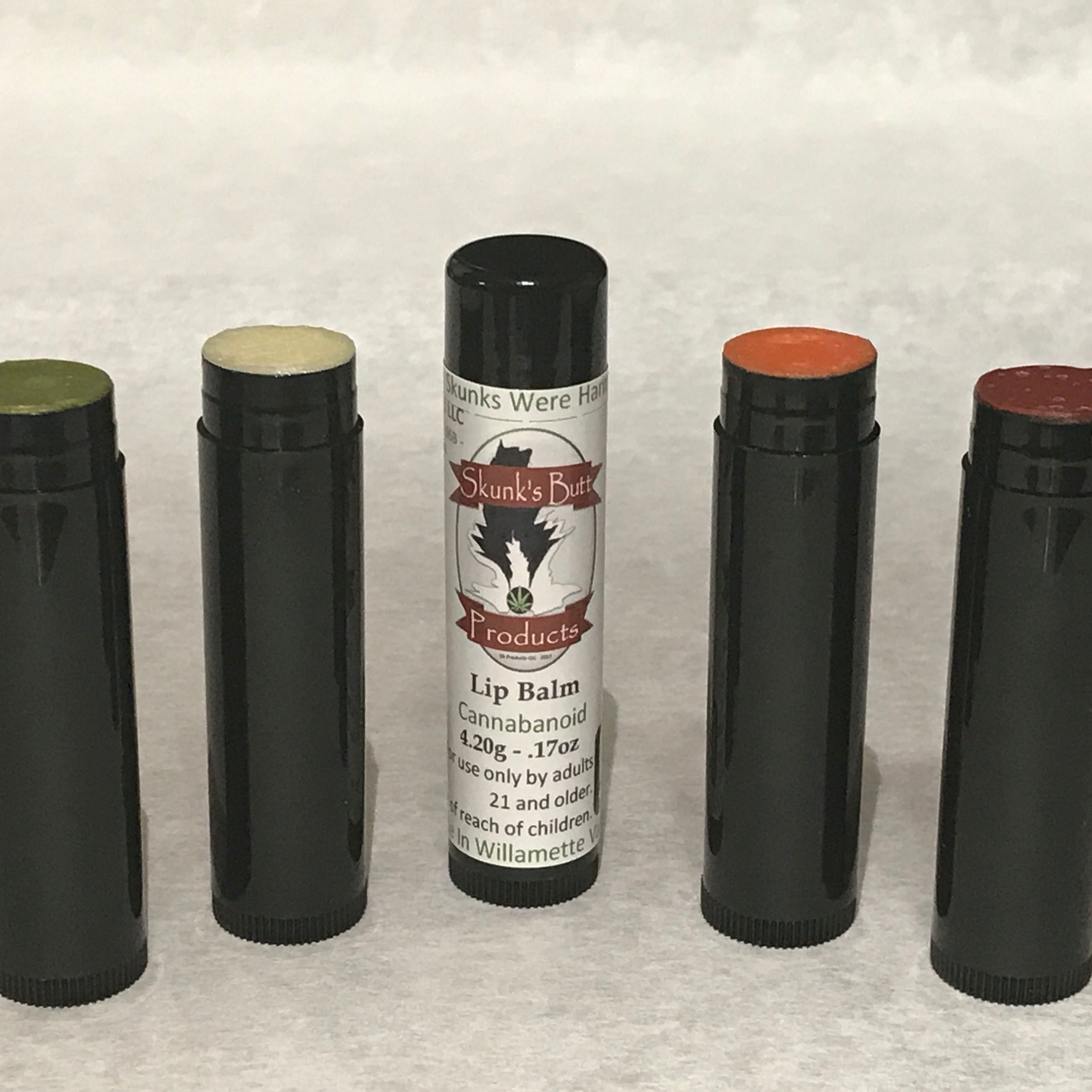 Skunk's Butt Products: Skunk's Butt Lip Balm | Leafly