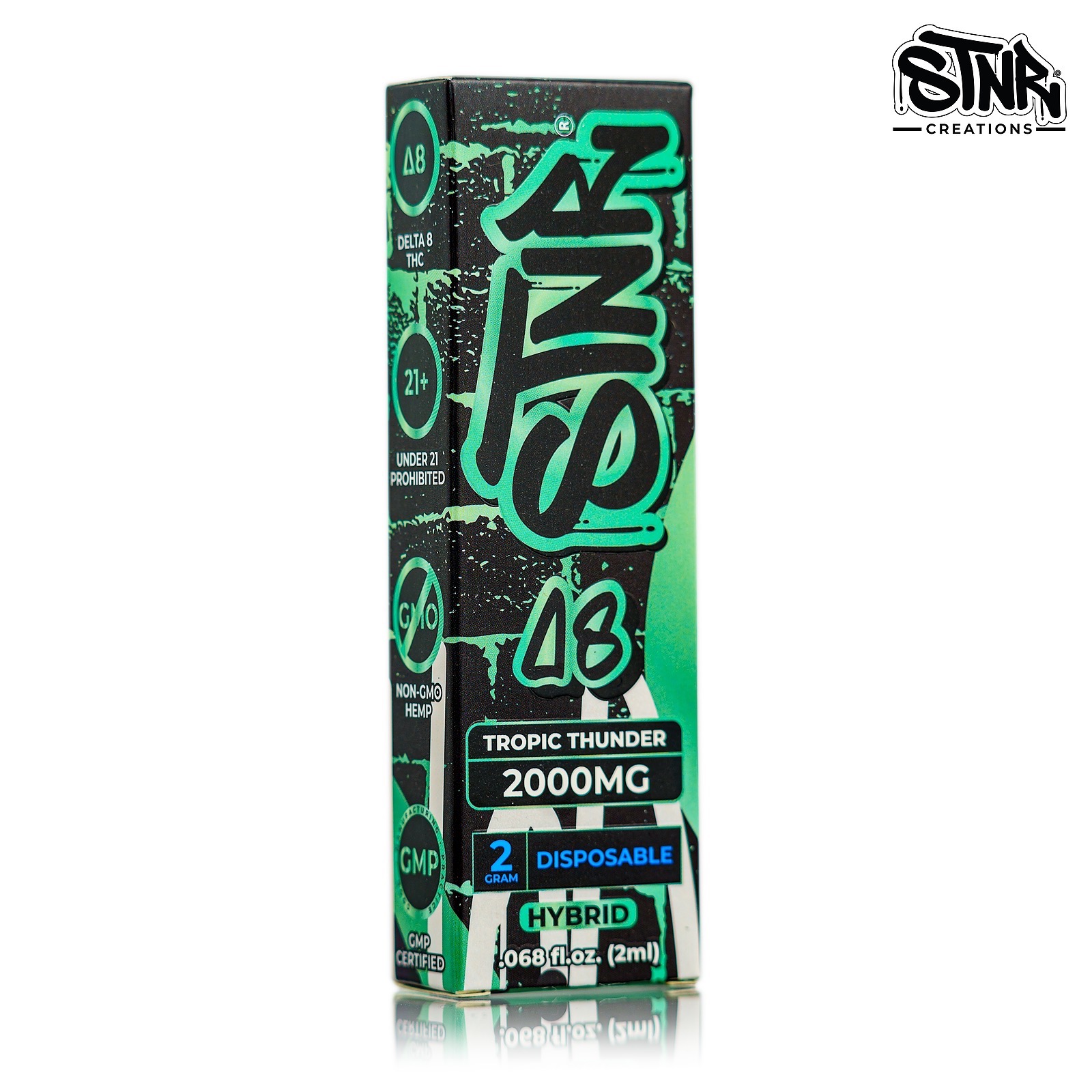 STNR Creations: Tropic Thunder 2 Gram Disposable | Leafly