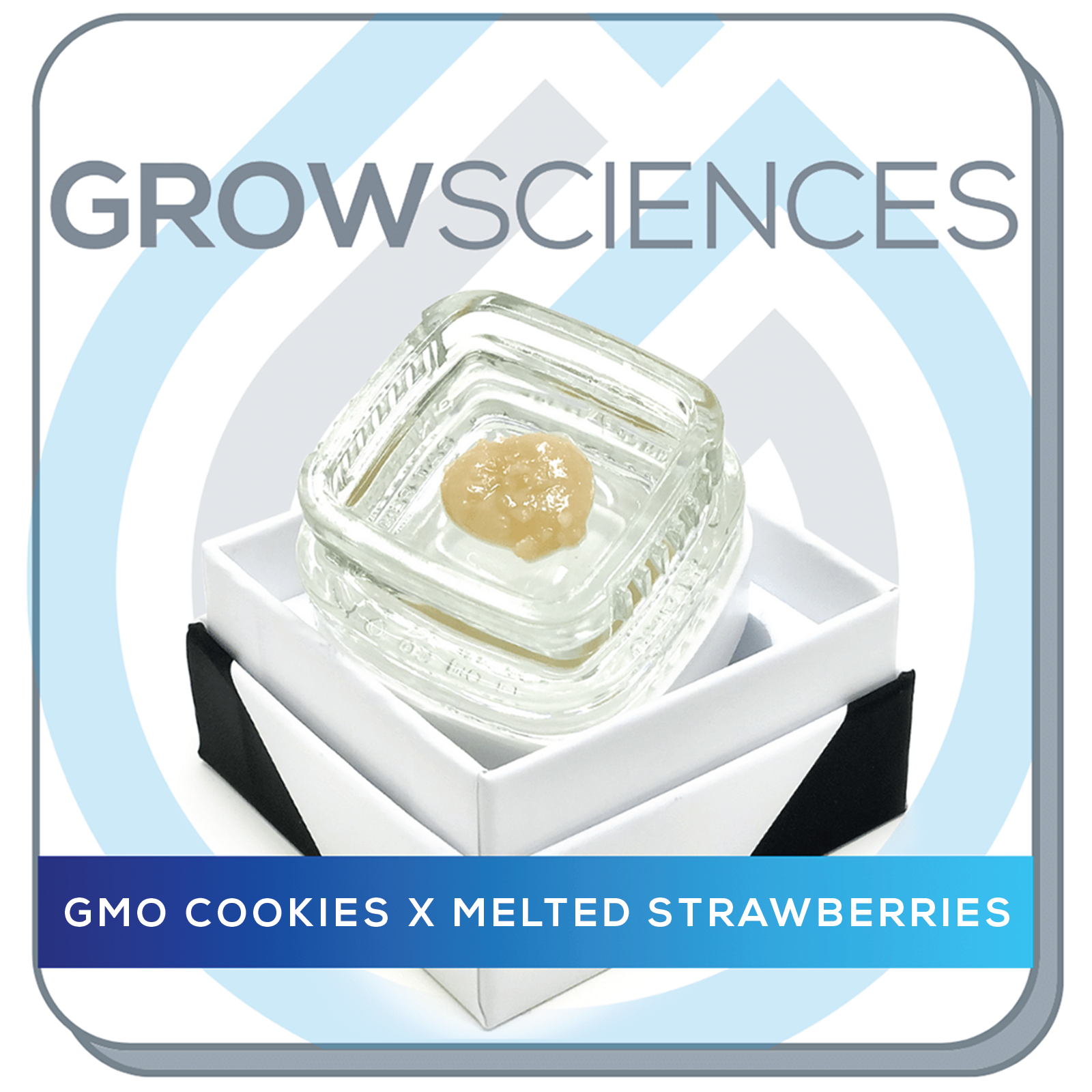 Grow Sciences: GMO Cookies x Melted Strawberries Live Hash Rosin Badder (1g) | Leafly