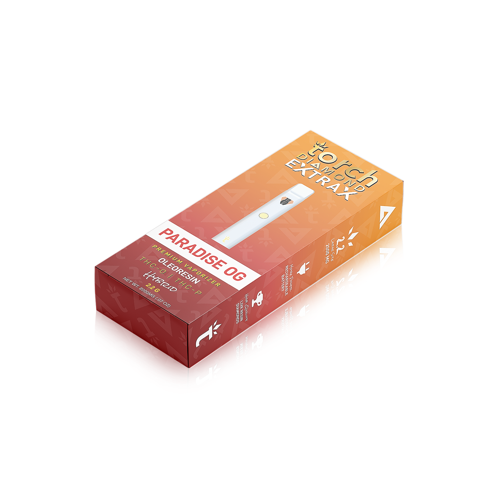 Delta Extrax: Paradise OG Torch Diamond Extrax Disposable | Leafly