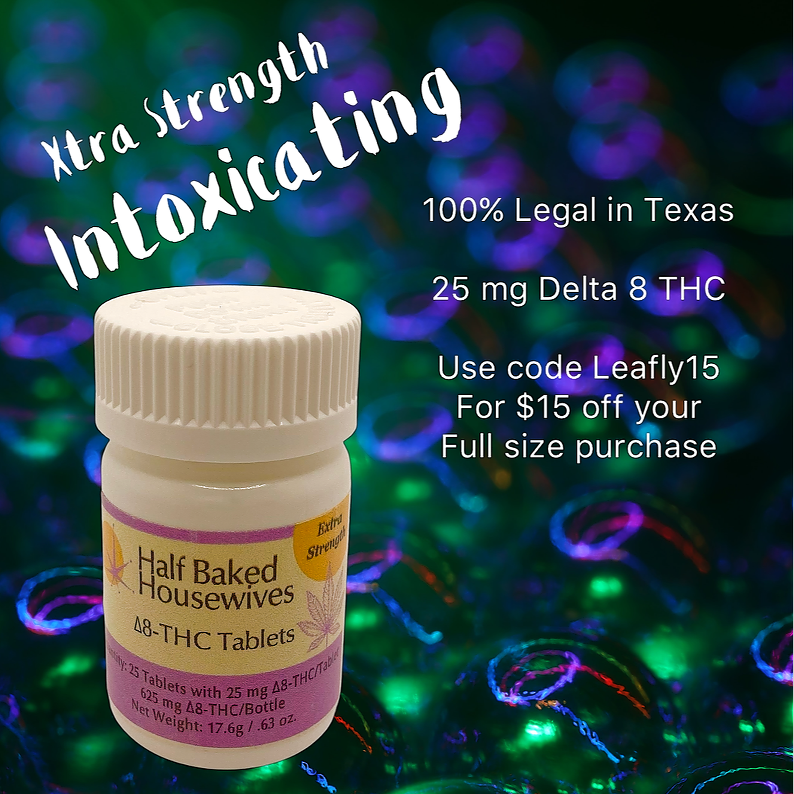 Half Baked Housewives: Extra Strength Delta 8 Tablets | Leafly