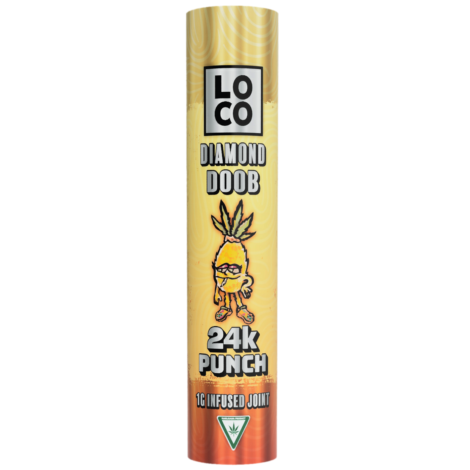 LOCO: LOCO Diamond Doob - 24k Punch 1G infused pre-roll | Leafly