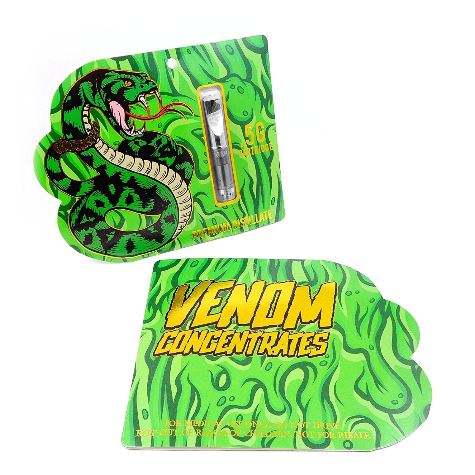 Shatter Labels: 10 Venom Concentrates Shatter Labels EMPTY Oil ...