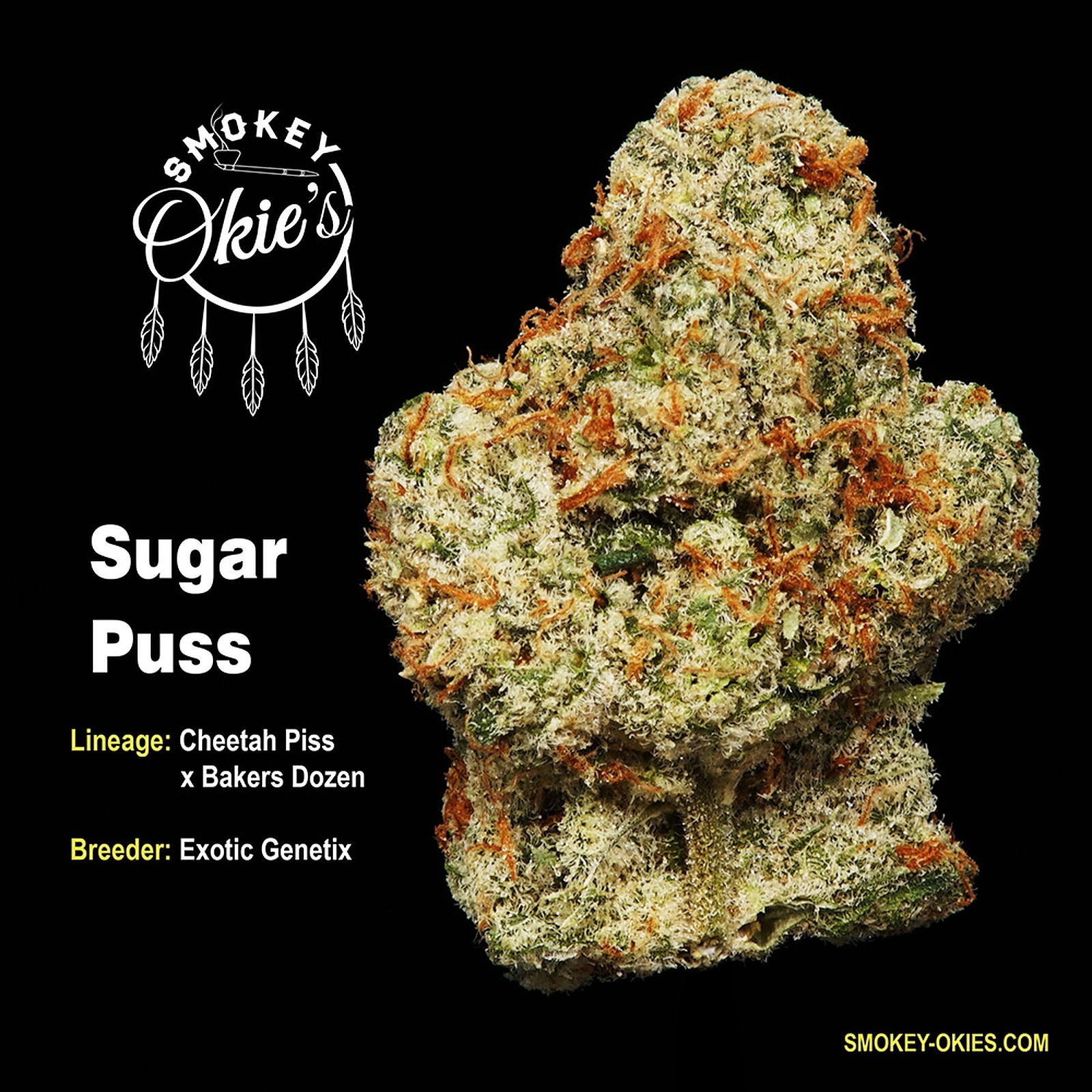 Smokey Okie's Cannabis: Sugar Puss | Leafly