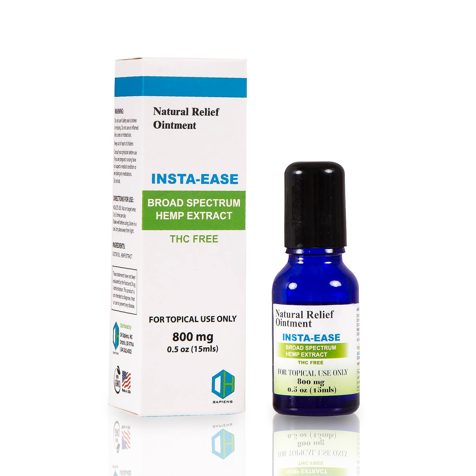 OH SAPIENS INC - THE PUREST CBD EXPERT: INSTA EASE – BROAD SPECTRUM CBD ...