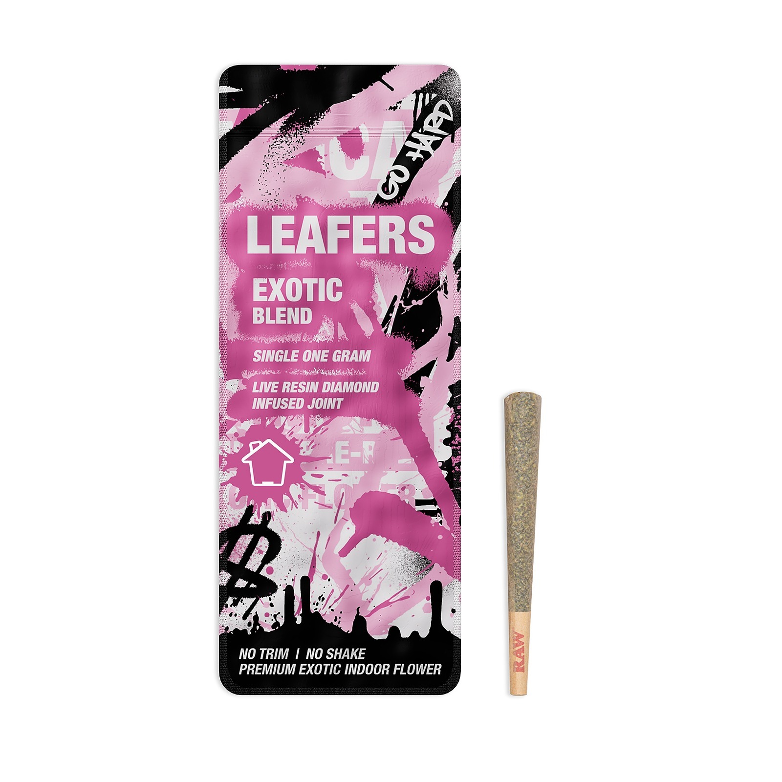 Leafers: Leafers Live Resin Diamond Infused Joint (1g)- Exotic Blend ...