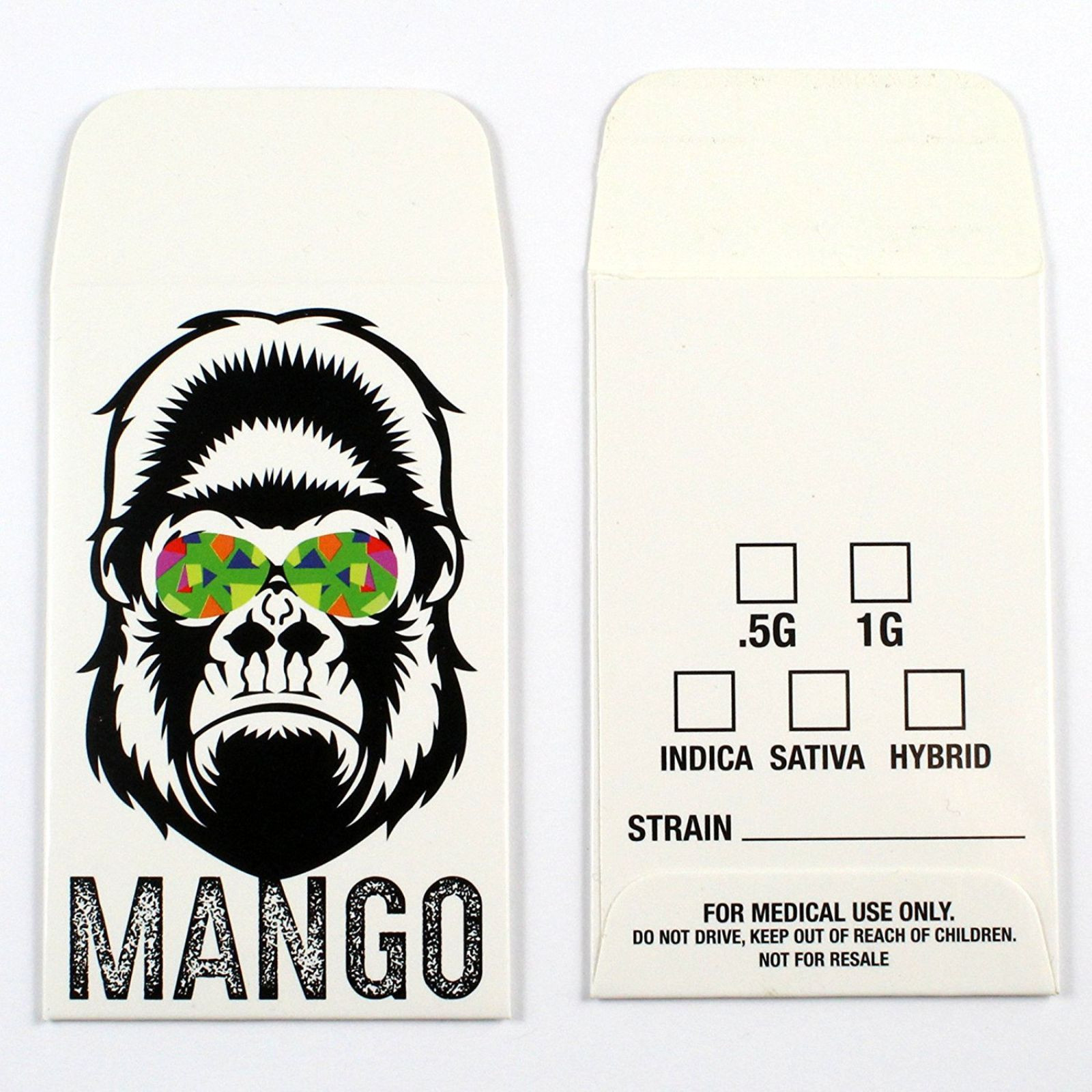 Shatter Labels: 25 MANGO Strain Concentrate Envelopes by Shatter Labels ...