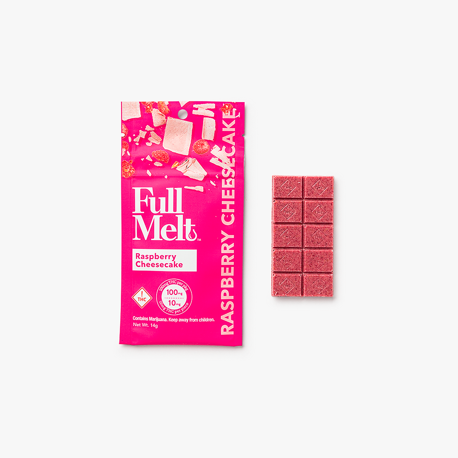 Full Melt: Full Melt Raspberry Cheesecake Bar | Leafly
