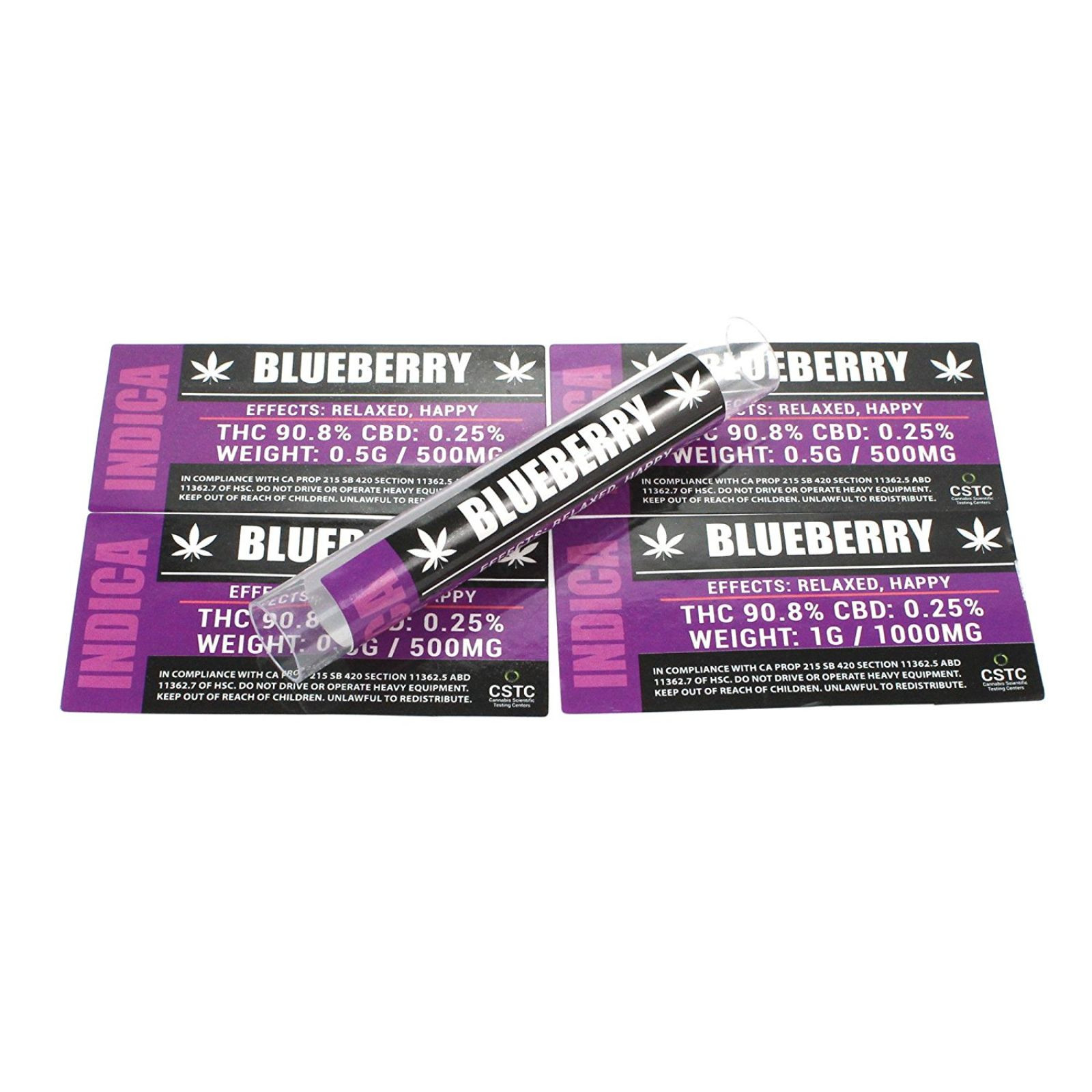 Shatter Labels: 25 Blueberry Medical Dispensary Strain by Shatter ...