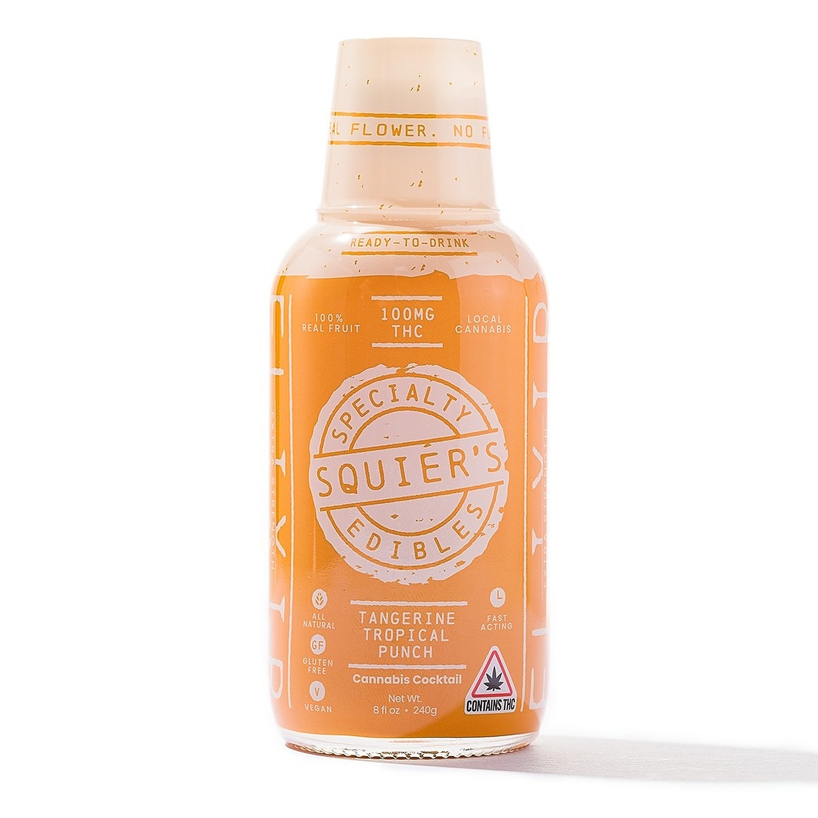 Squier's Specialty Elixirs: 100mg Tangerine Tropical Punch (REC) | Leafly