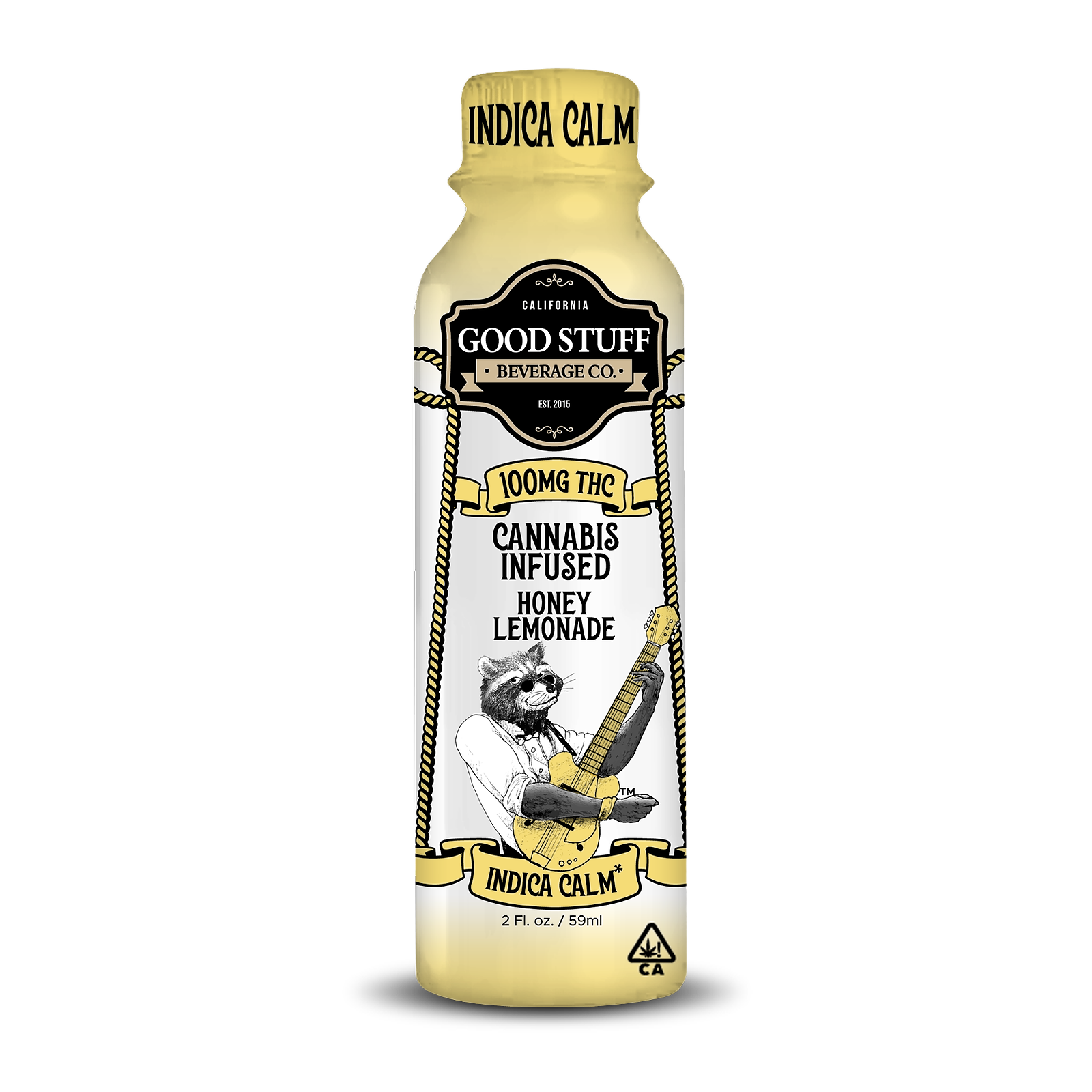 Good Stuff Beverage Co.: Honey Lemonade - Indica Calm - 100MG 2oz Shot ...