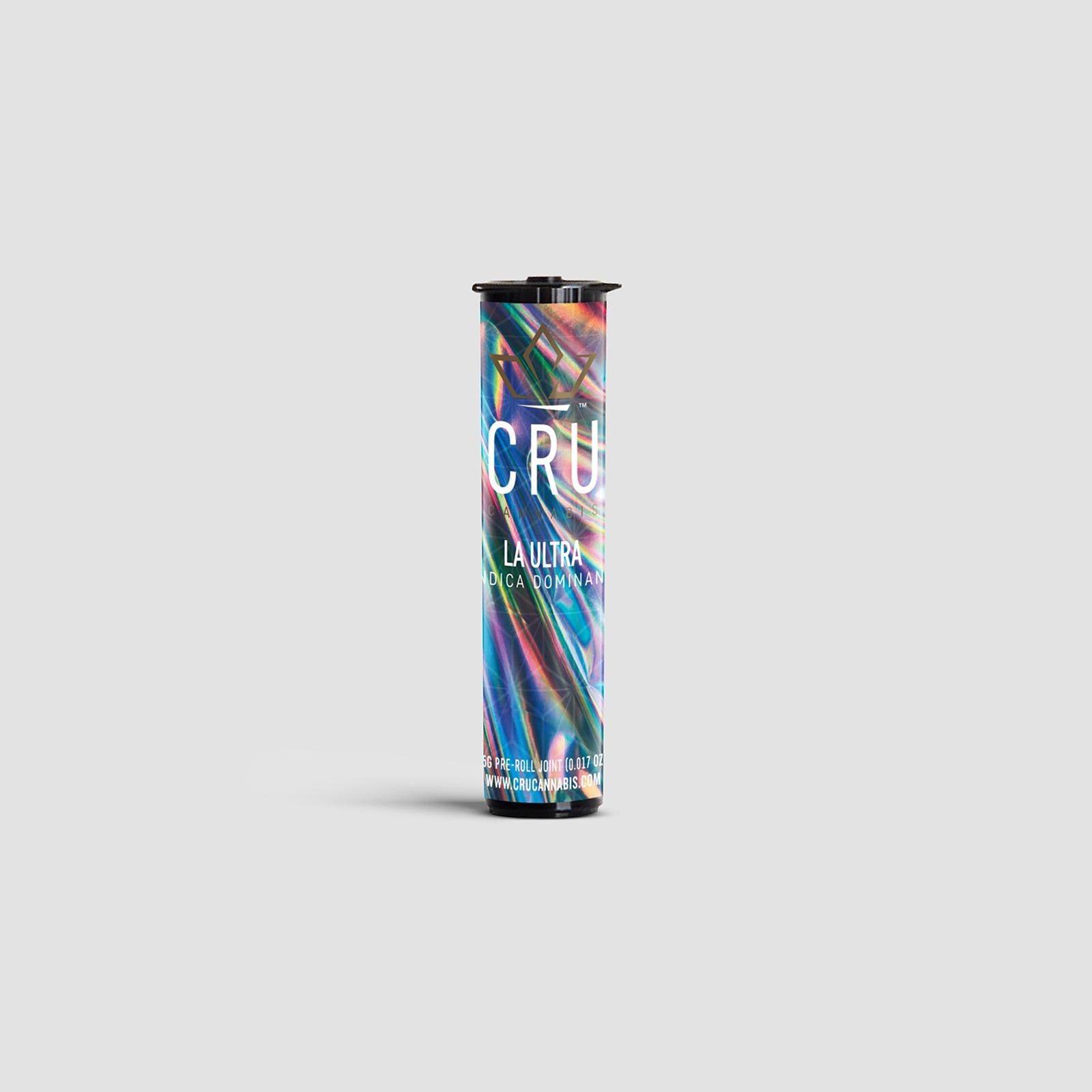 CRU Cannabis: LA Ultra (0.5G Indica Pre-Roll) | Leafly