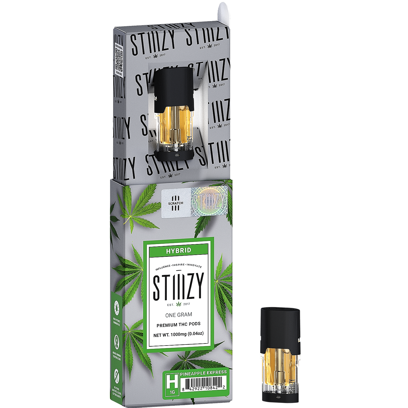 STIIIZY: PINEAPPLE EXPRESS - PREMIUM THC POD 1G | Leafly