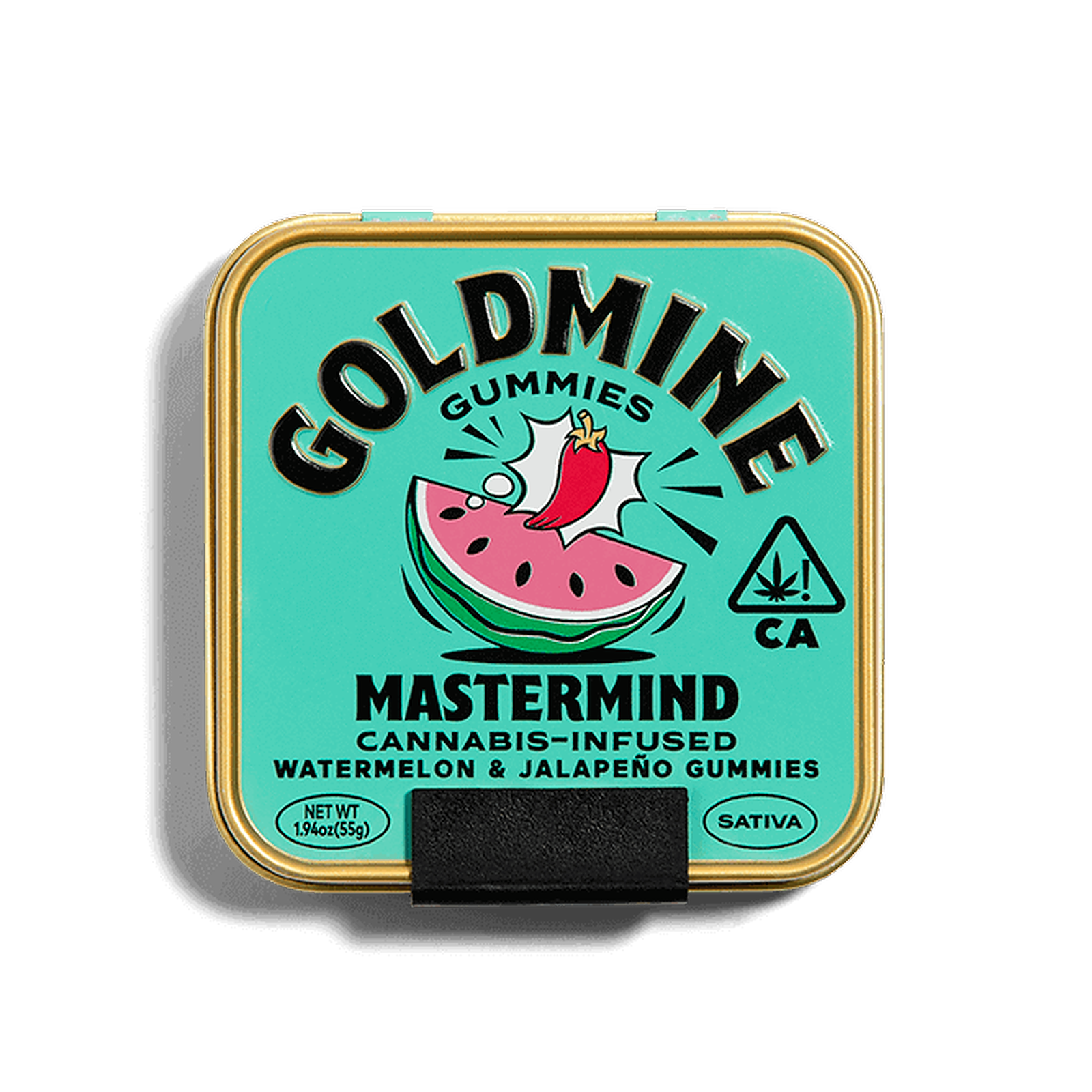 Breez: Goldmine Gummies Mastermind: Watermelon & Jalapeño (Sativa) | Leafly
