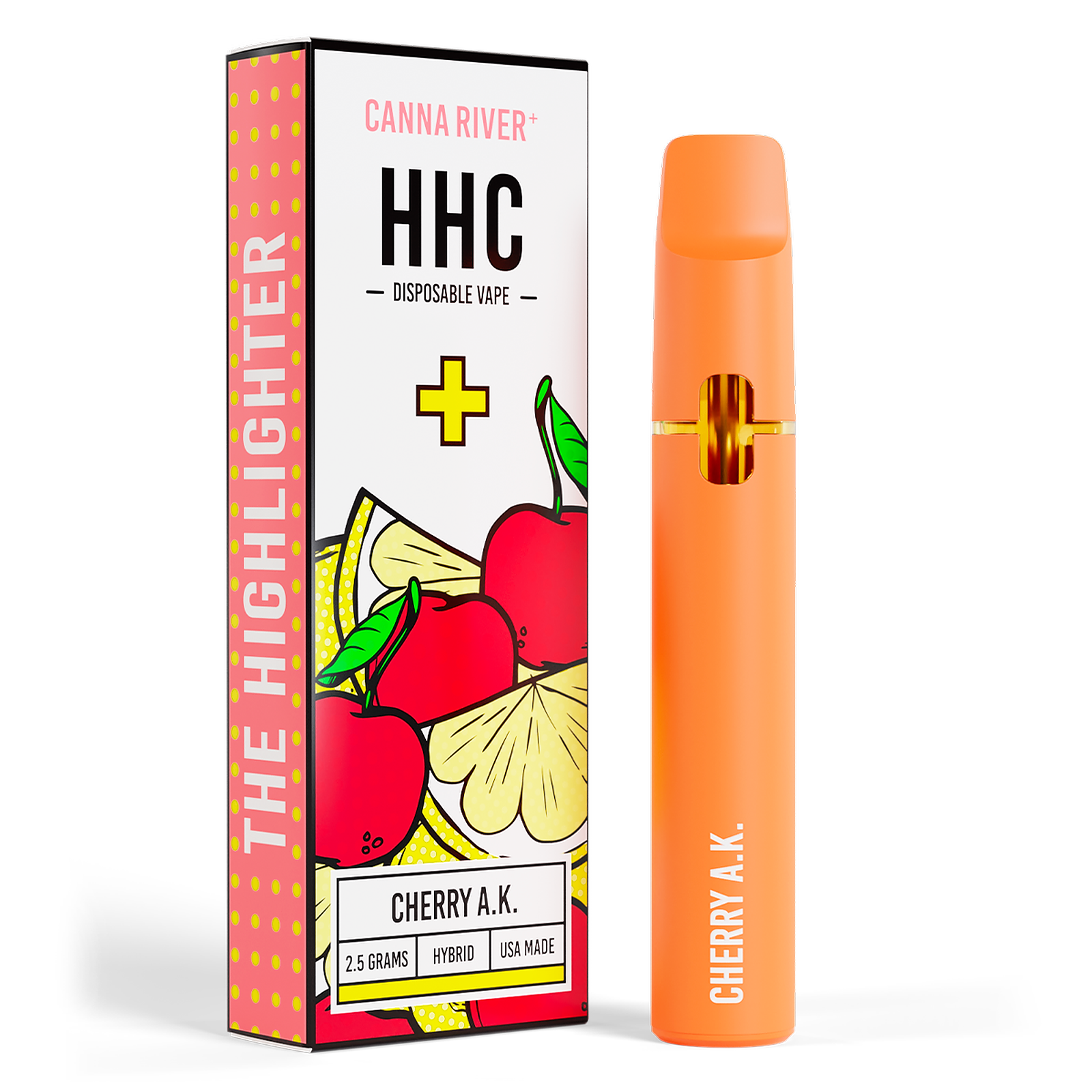 Canna River: HHC Highlighter - Cherry AK / 2.5 Gram | Leafly