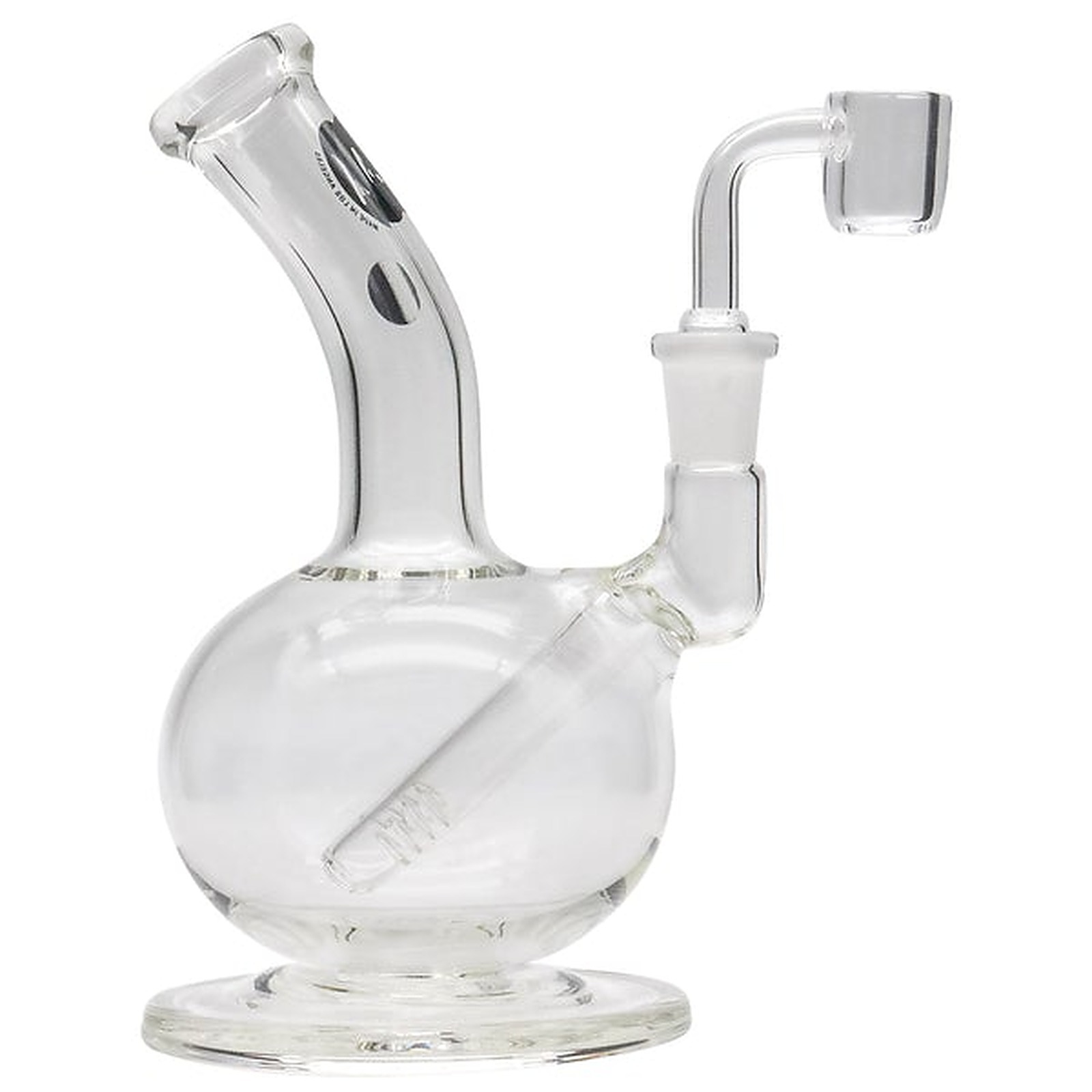 CaliConnected Online Headshop: LA Pipes 7” Heavy Mini Pedestal Dab Rig ...