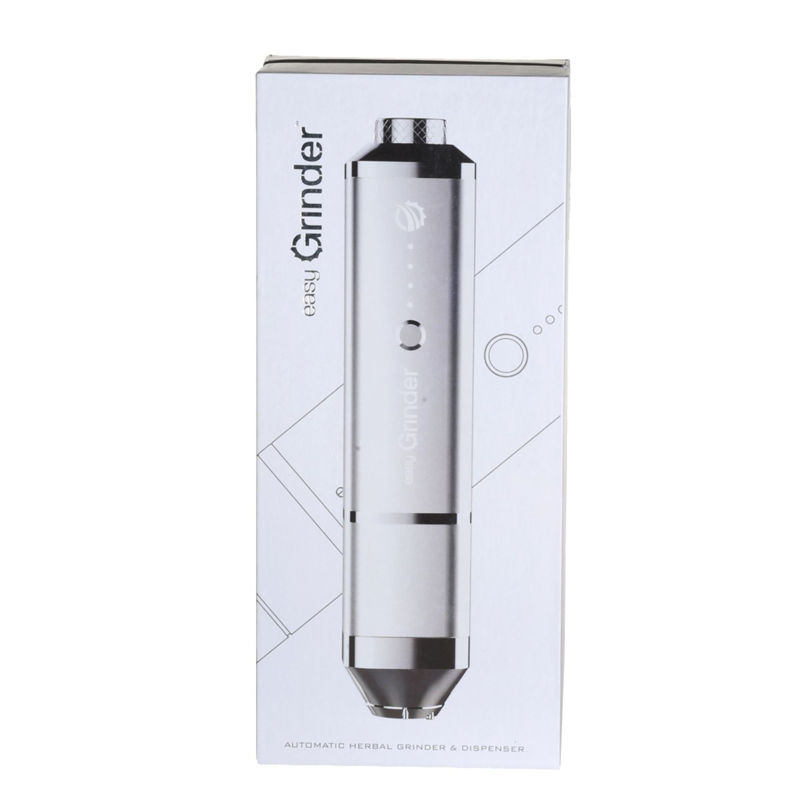 High Life Goods: Automatic Easy Grinder - Silver | Leafly