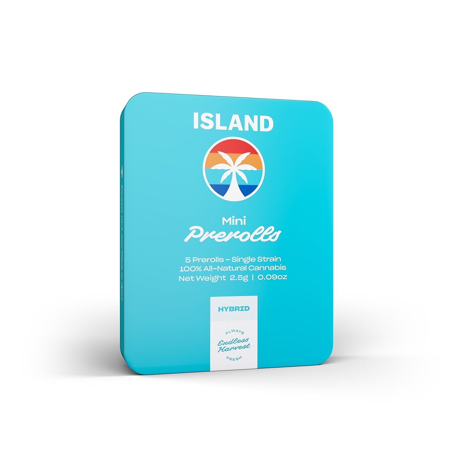 Island: Island Mini Prerolls 5-Pack: Jet Fuel Gelato (Hybrid) | Leafly