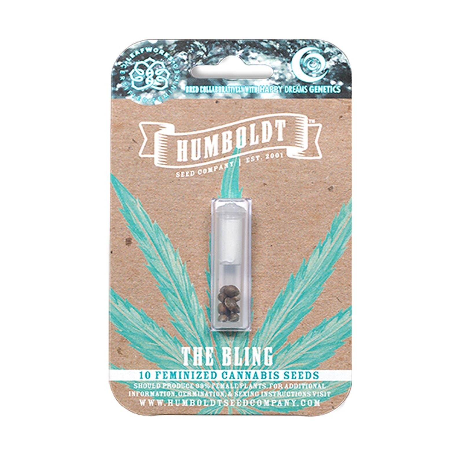 Humboldt Seed Company: The Bling Feminized Seeds - 10-pack | Leafly