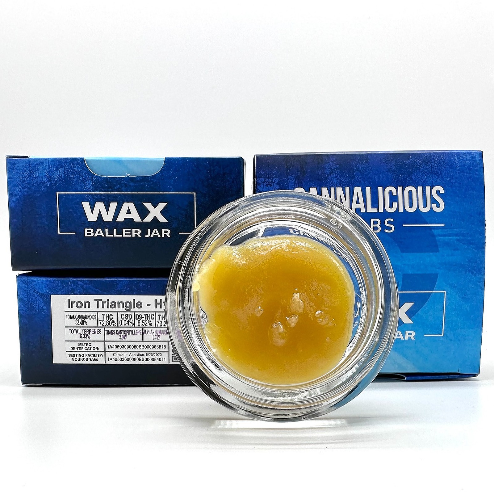 Cannalicious Labs: Iron Triangle Wax Baller Jar - Hybrid | Leafly