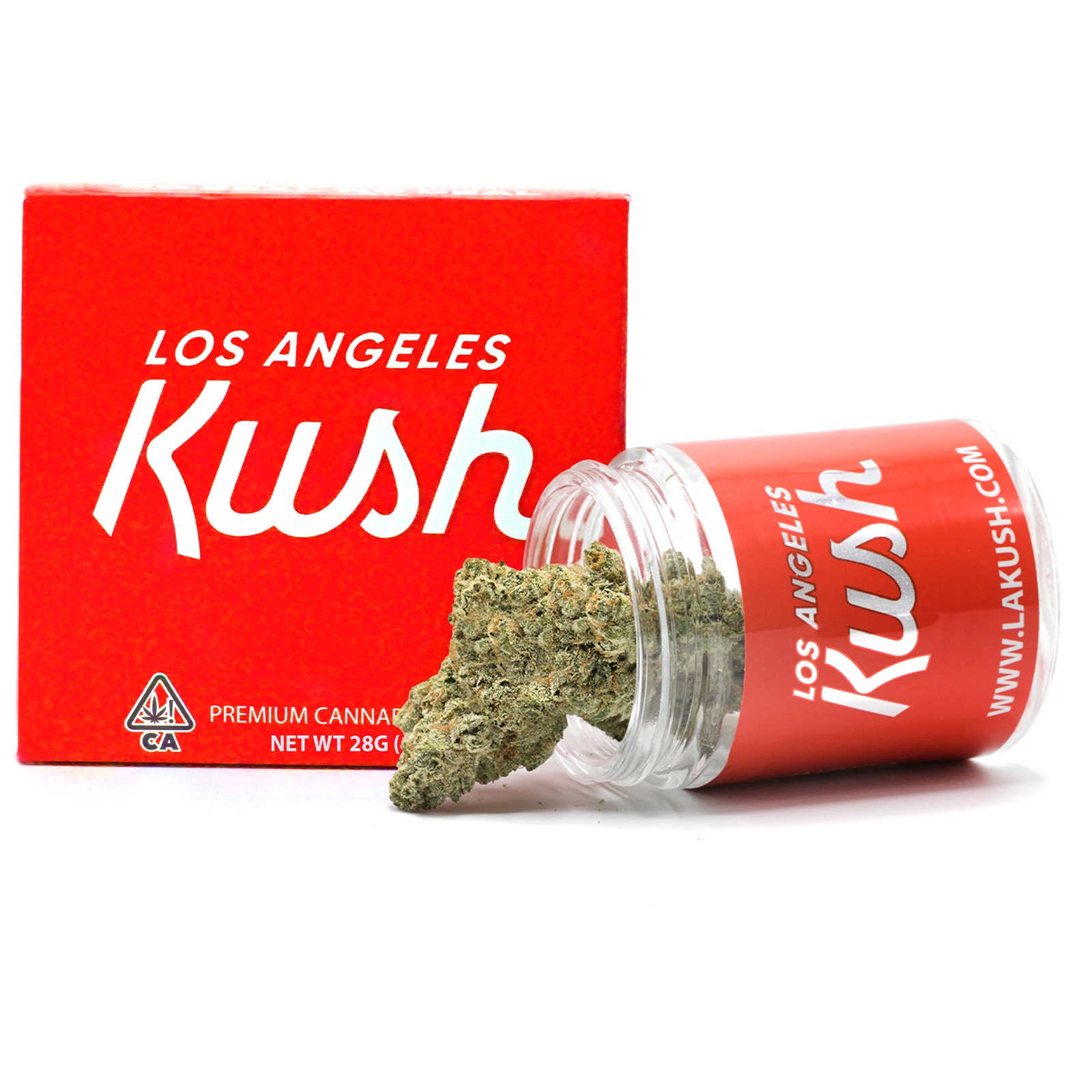 LA Kush - Los Angeles Kush: Red Box OG Kush 28g | Leafly