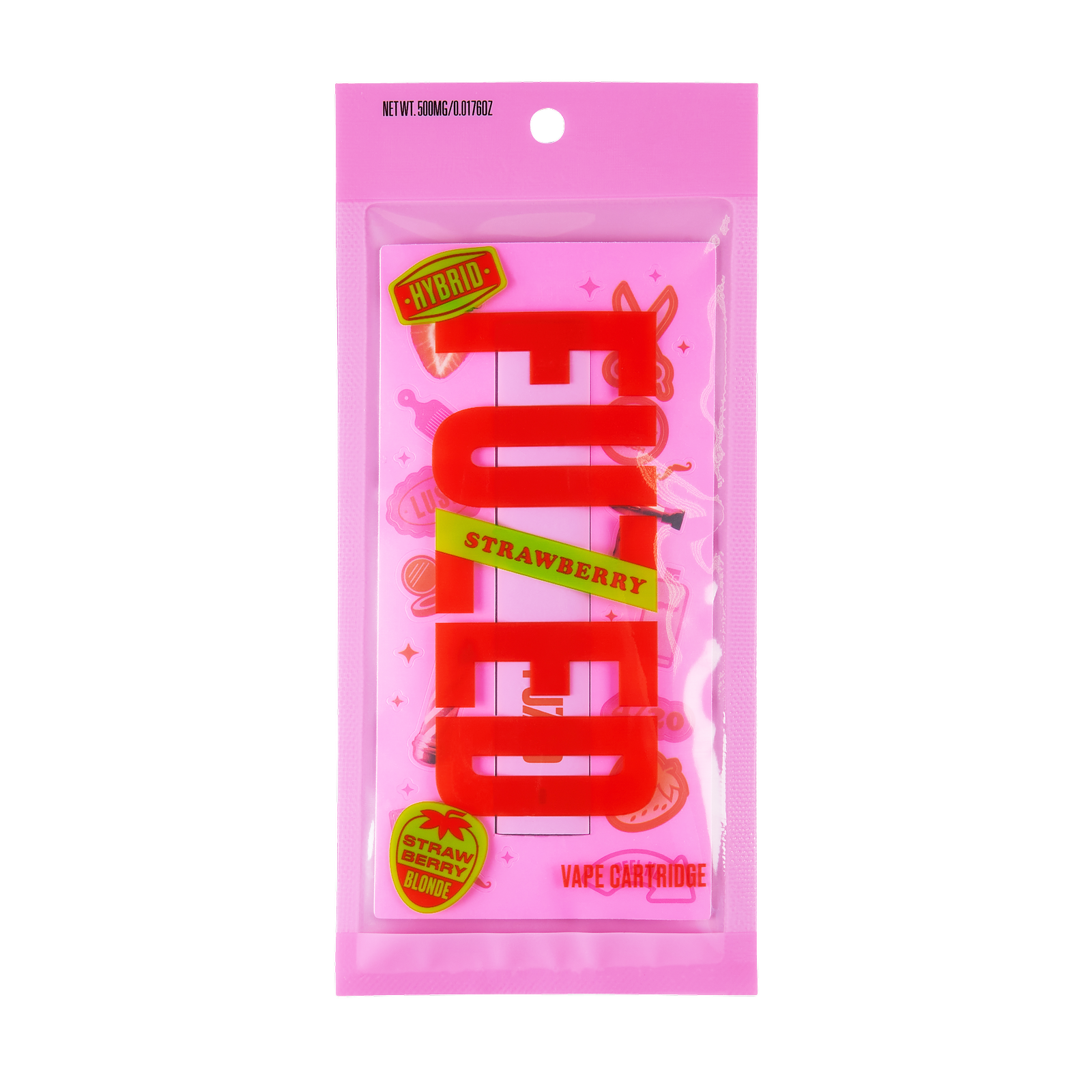 FUZED: FUZED - Strawberry Blonde - 0.5g Vape - Hybrid | Leafly
