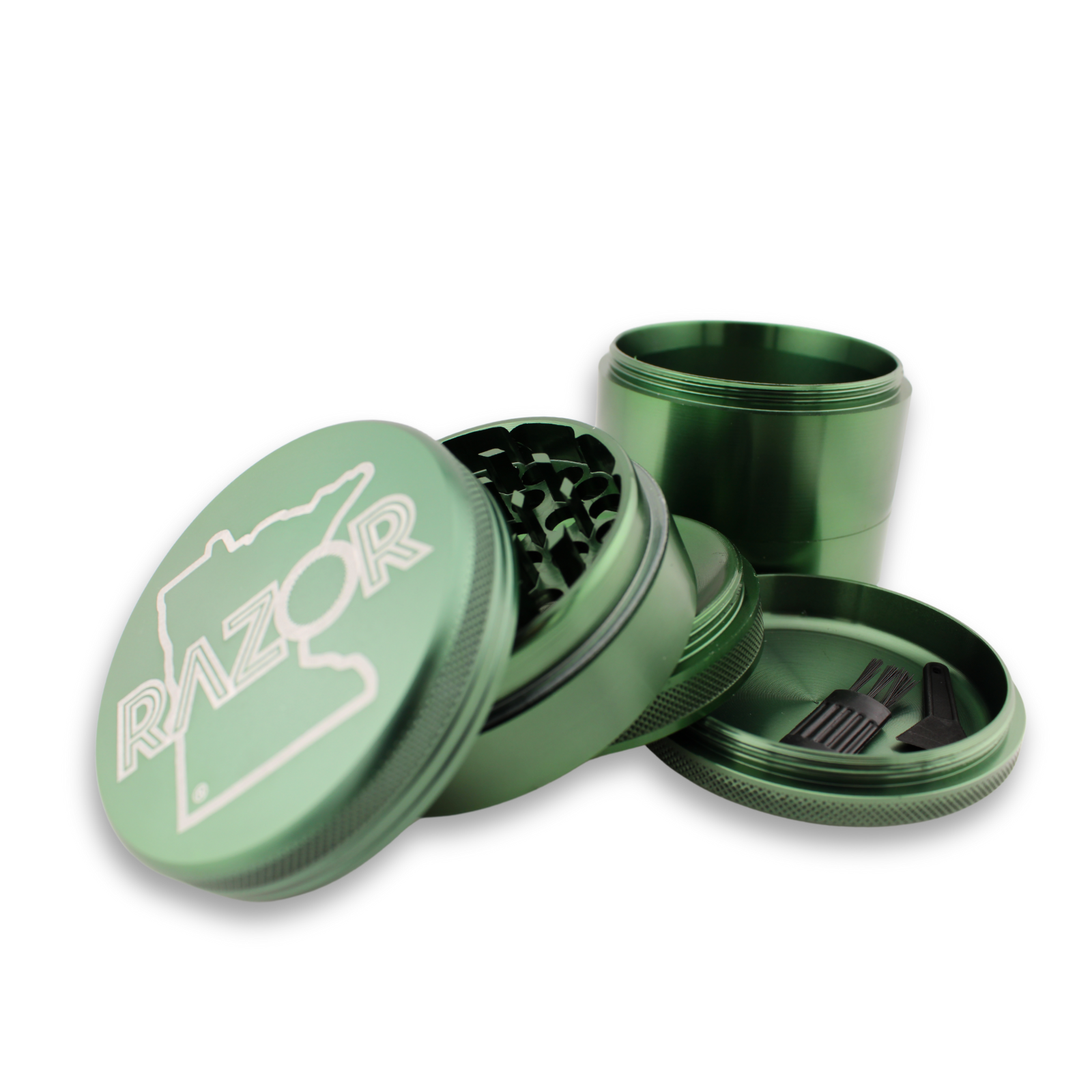 Hush Goods | Save 20% with code LEAFLY: 6-piece Razor Grinder | 2.5 ...