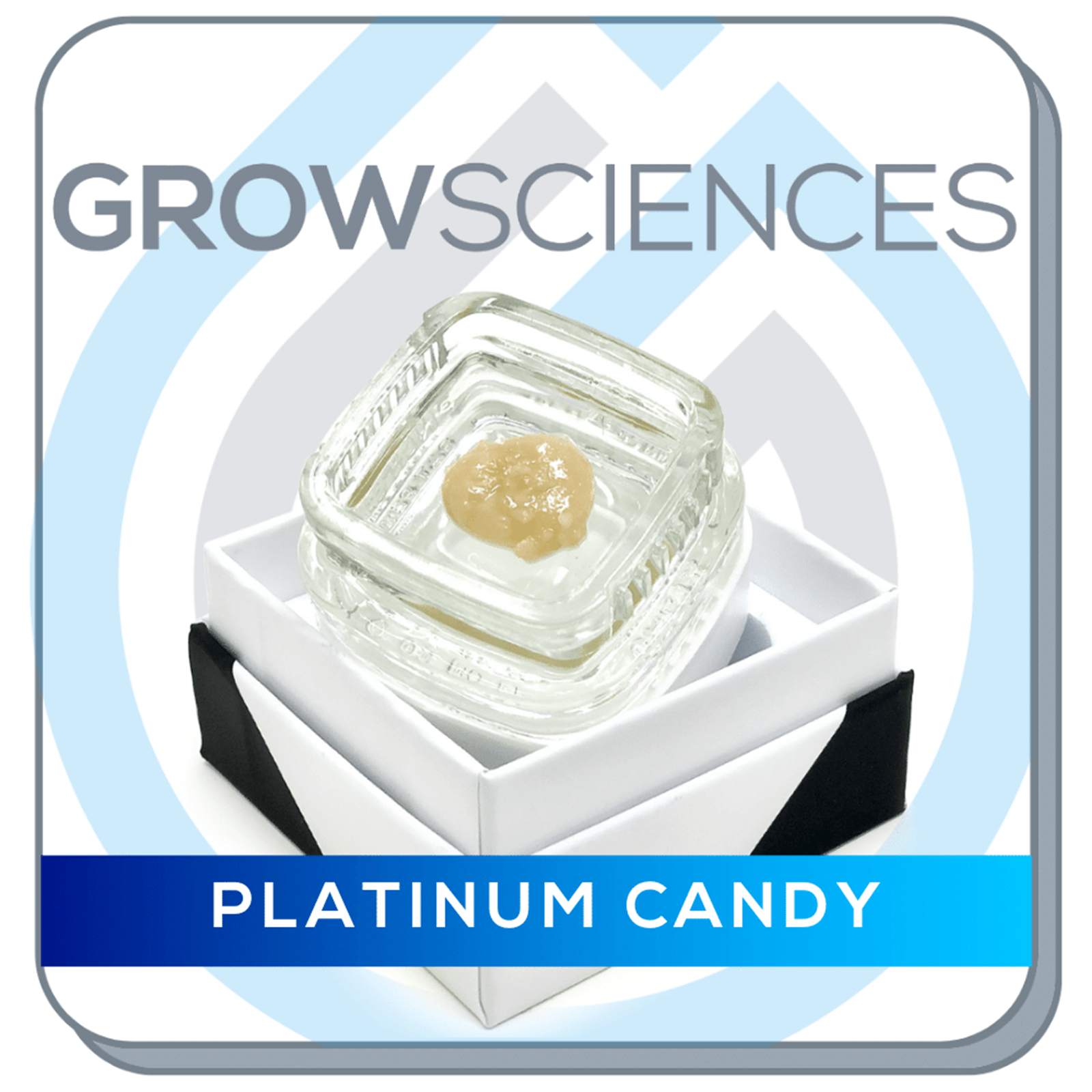 Grow Sciences: Platinum Candy Live Hash Rosin Badder (1g) | Leafly