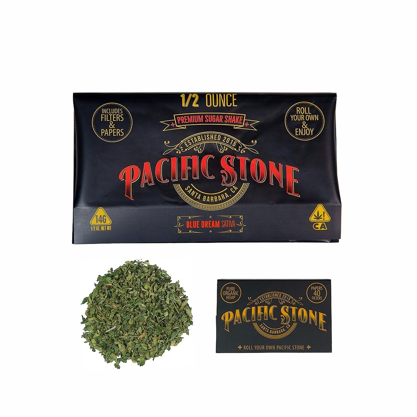 Pacific Stone: Pacific Stone | Blue Dream Sativa Roll Your Own Sugar ...