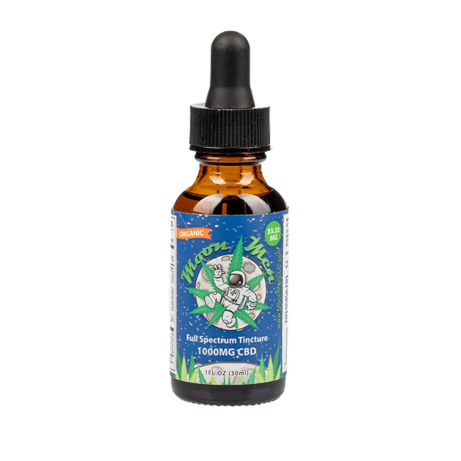 Moon Men: CBD (1,000mg) Full Spectrum Tincture | Leafly