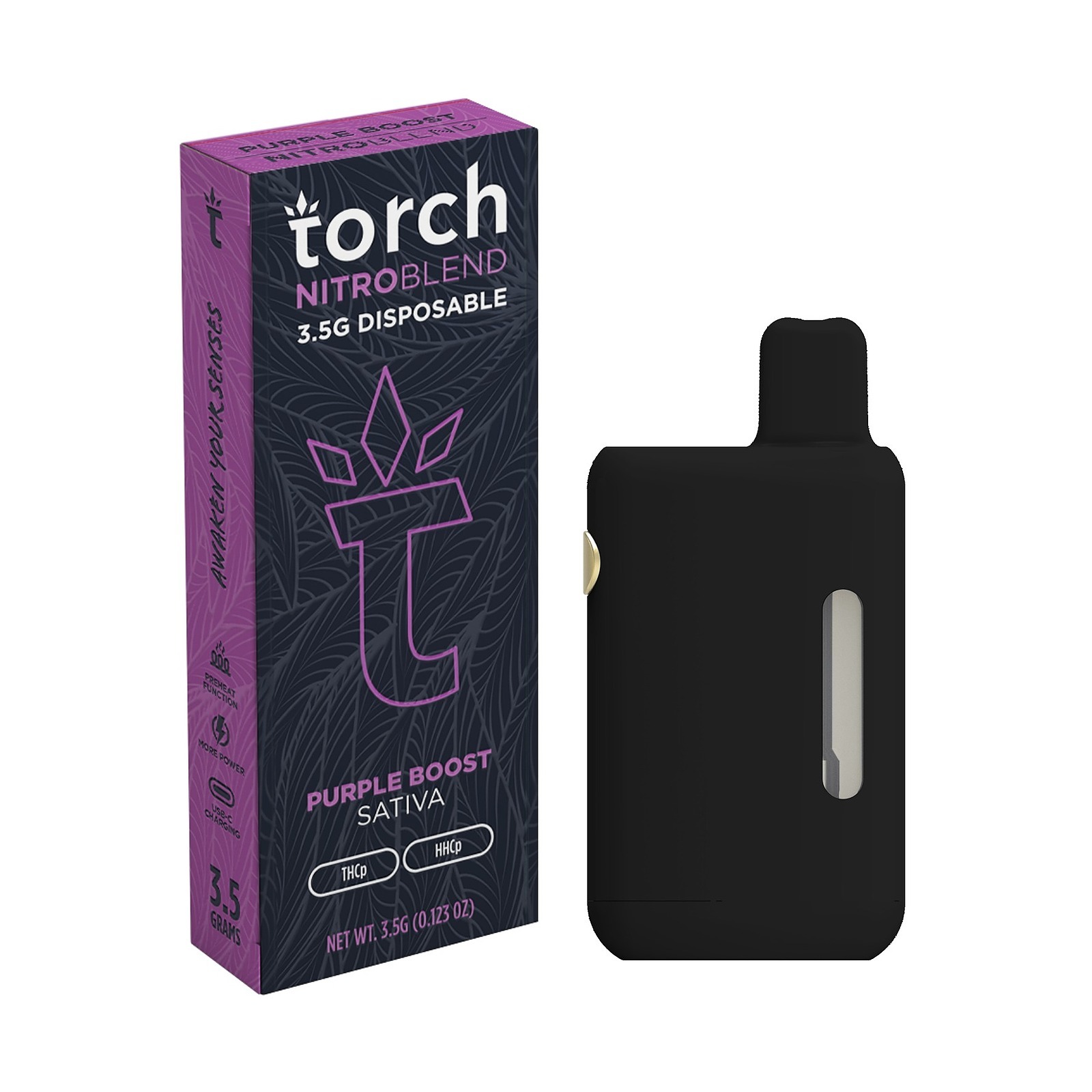 Aventus 8: TORCH NITRO BLEND THC-A BOOSTED DISPOSABLE 3.5G PURPLE BOOST ...