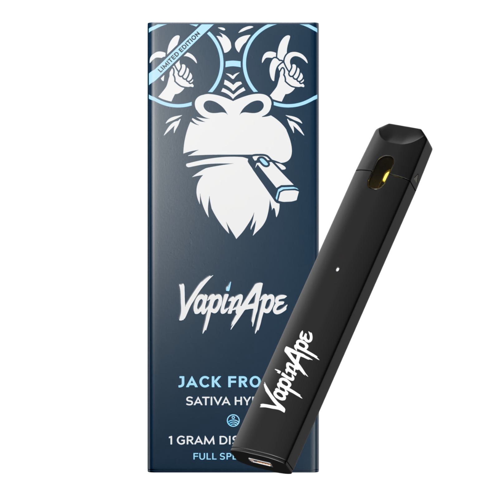 Vapin Ape: Jack Frost: Full Gram, Full Spectrum Disposable | Leafly