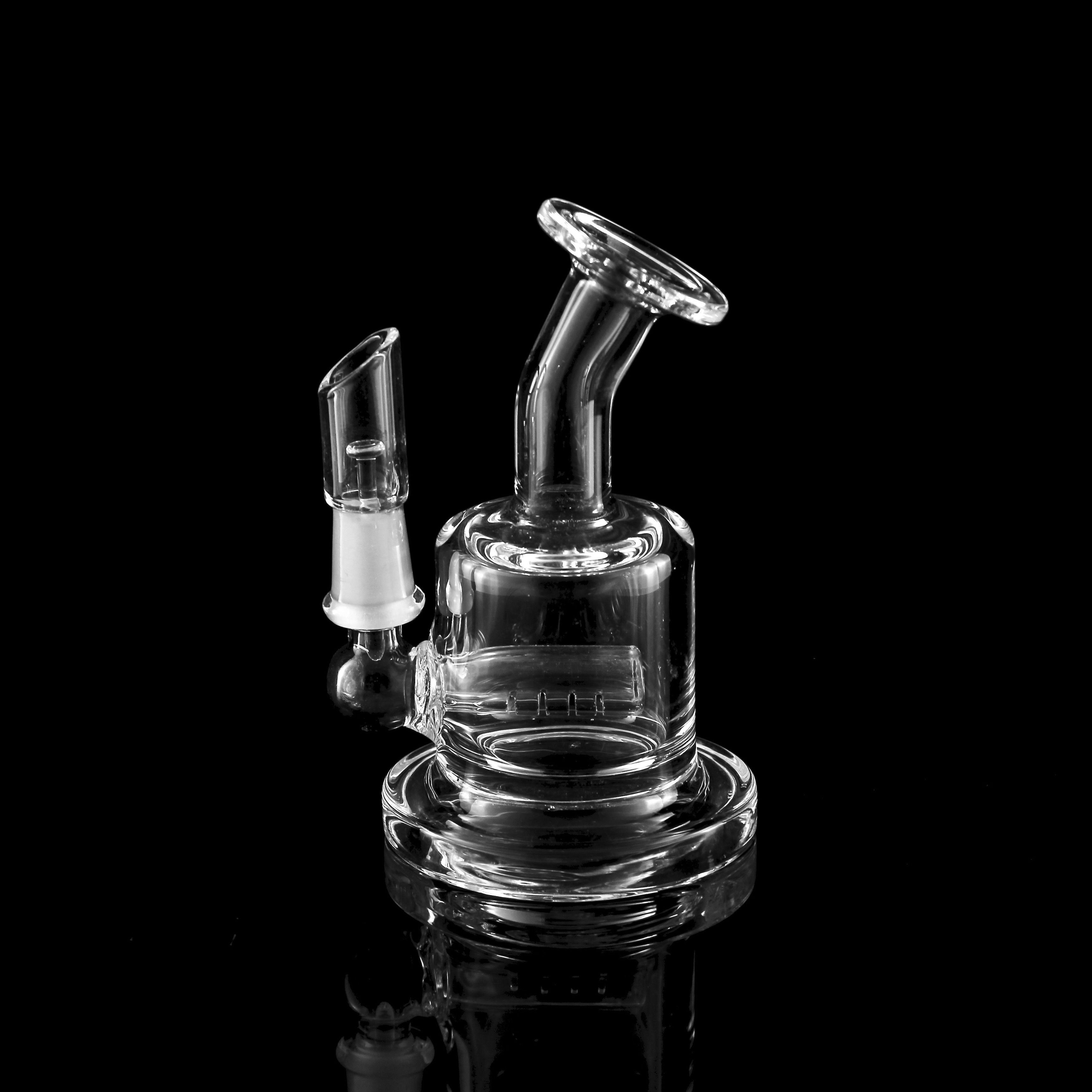 Glassics: 4.5" Inline Perc Curved-Neck | Leafly